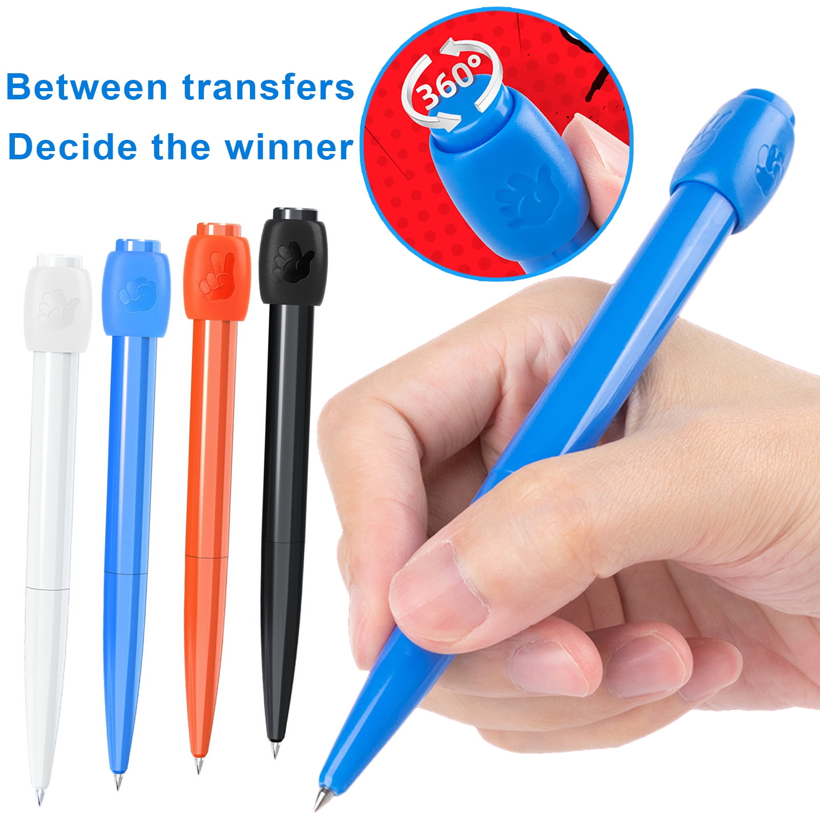 duixinghas Rotation Black Gel Pen Silent Bearing Design Comfortable ...