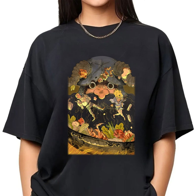 dungeon meshi tshirt, dungeon meshi anime, delicious in dungeon ...