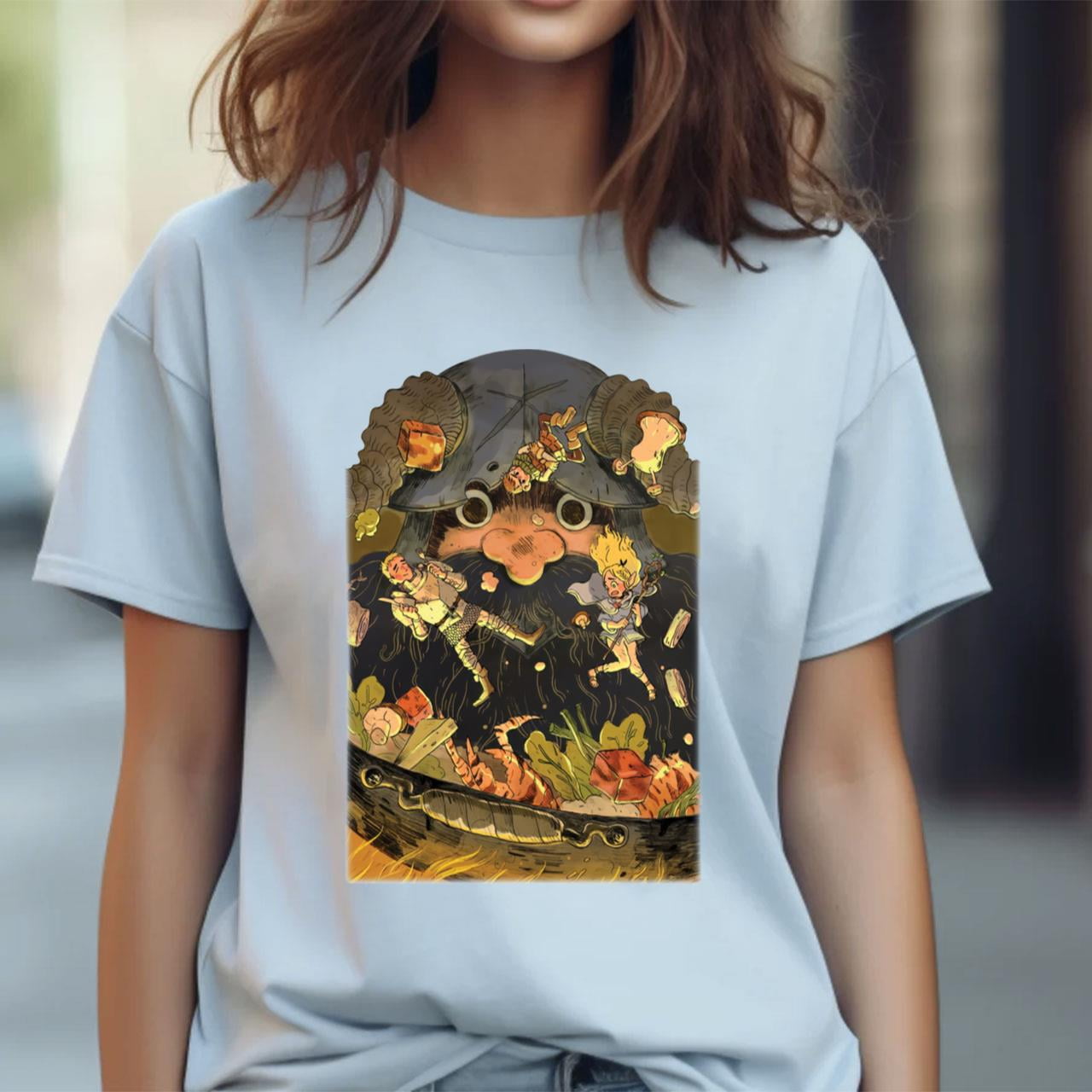 dungeon meshi tshirt, dungeon meshi anime, delicious in dungeon ... dungeon meshi tshirt, dungeon meshi anime, delicious in dungeon ...