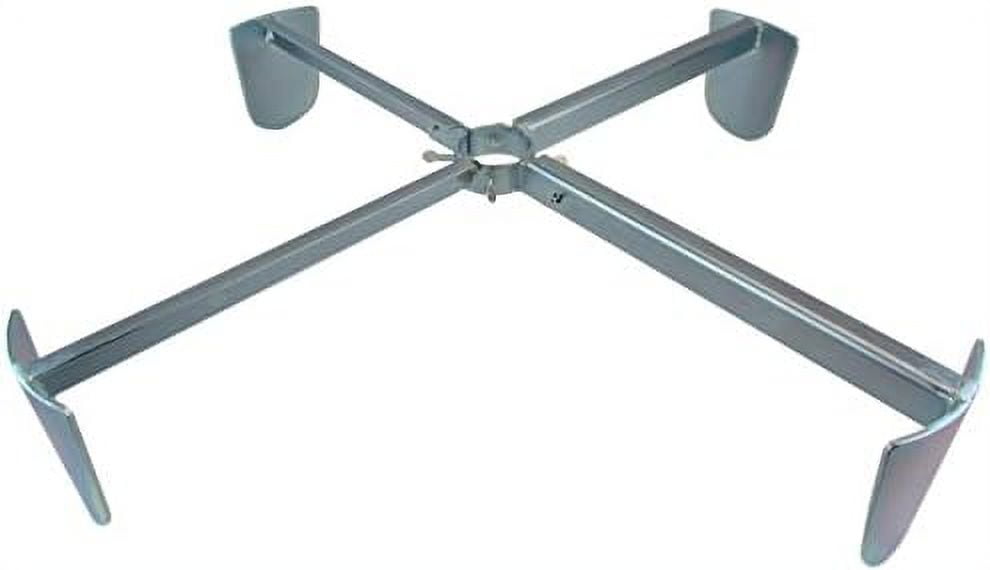 With its durable gray construction, this universal in-ground pole ...