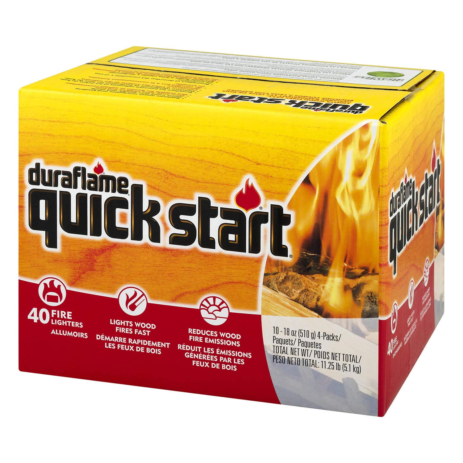 duraflame Quick Start Firelighters, 10 - 4 packs - Walmart.com