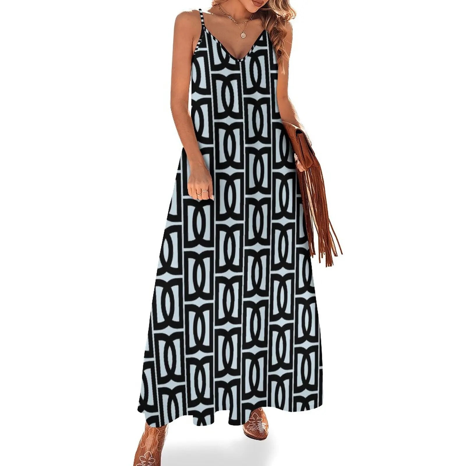 duran duran Sleeveless Dress luxury dress Dress for girls dresses women ...