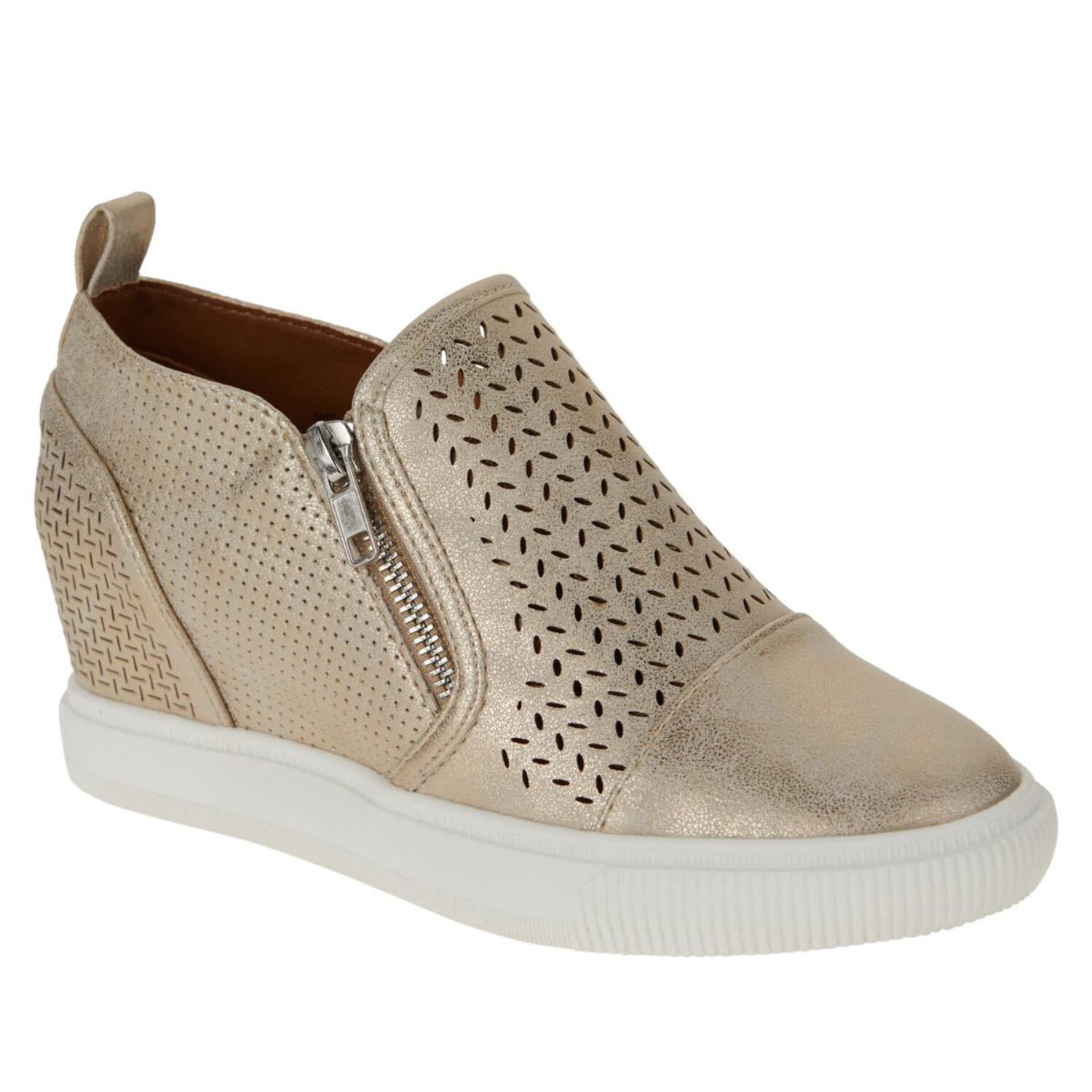 dv Dolce Vita Kassia Perforated Wedge Sneaker - Walmart.com