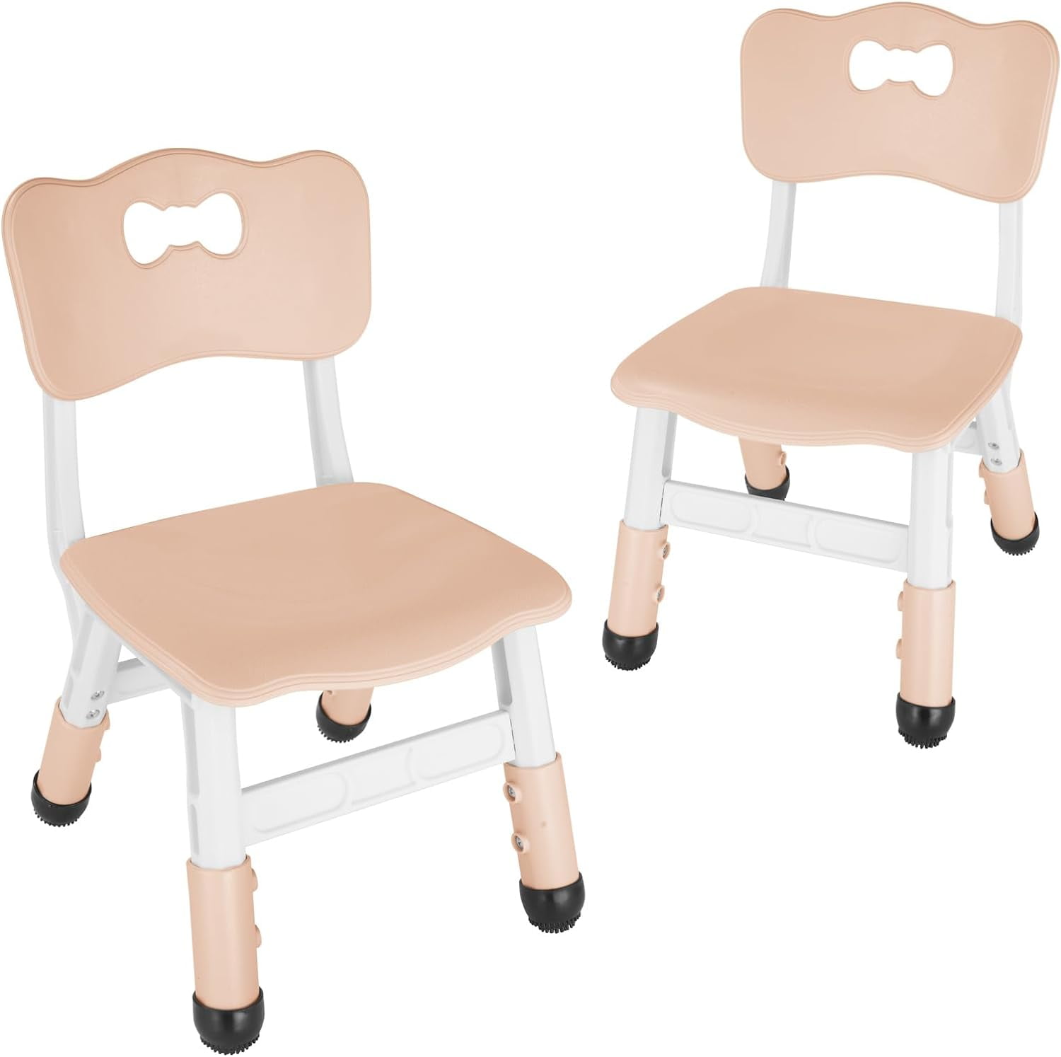 dvbiyno Adjustable Chair (2pcs) 3 Level Height Adjustable Toddler Chair ...