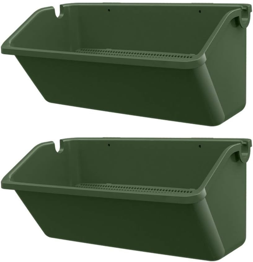 dvbiyno Planter Boxes Outdoor Raised 3D Green Flower Pot Vertical ...