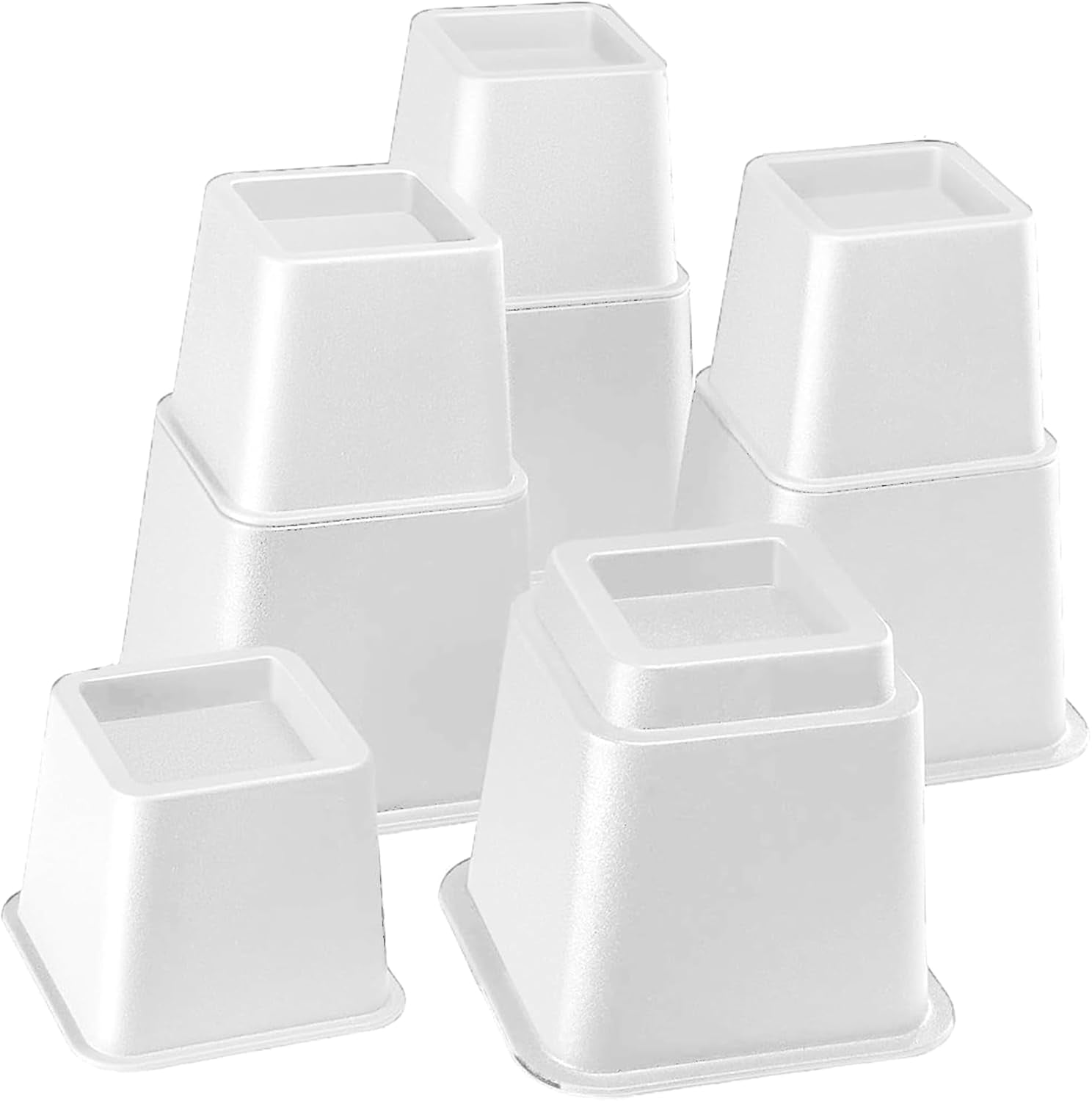 dxynlg Adjustable Bed Risers - Elevation in 3 5 or 8 Inch - Heavy Duty ...