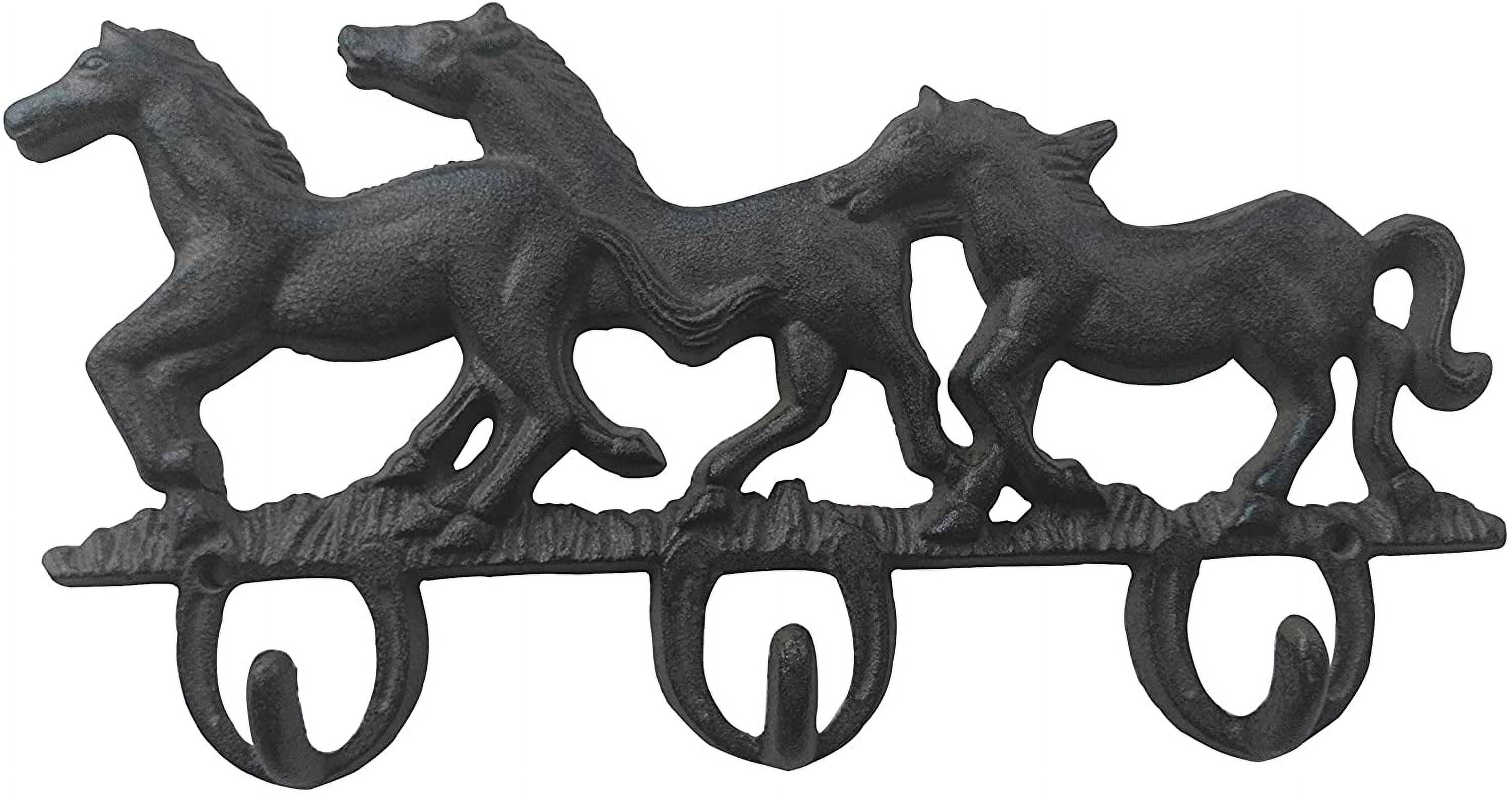 dxynlg Antique and Vintage Animal Collection Cast Iron Three Running ...