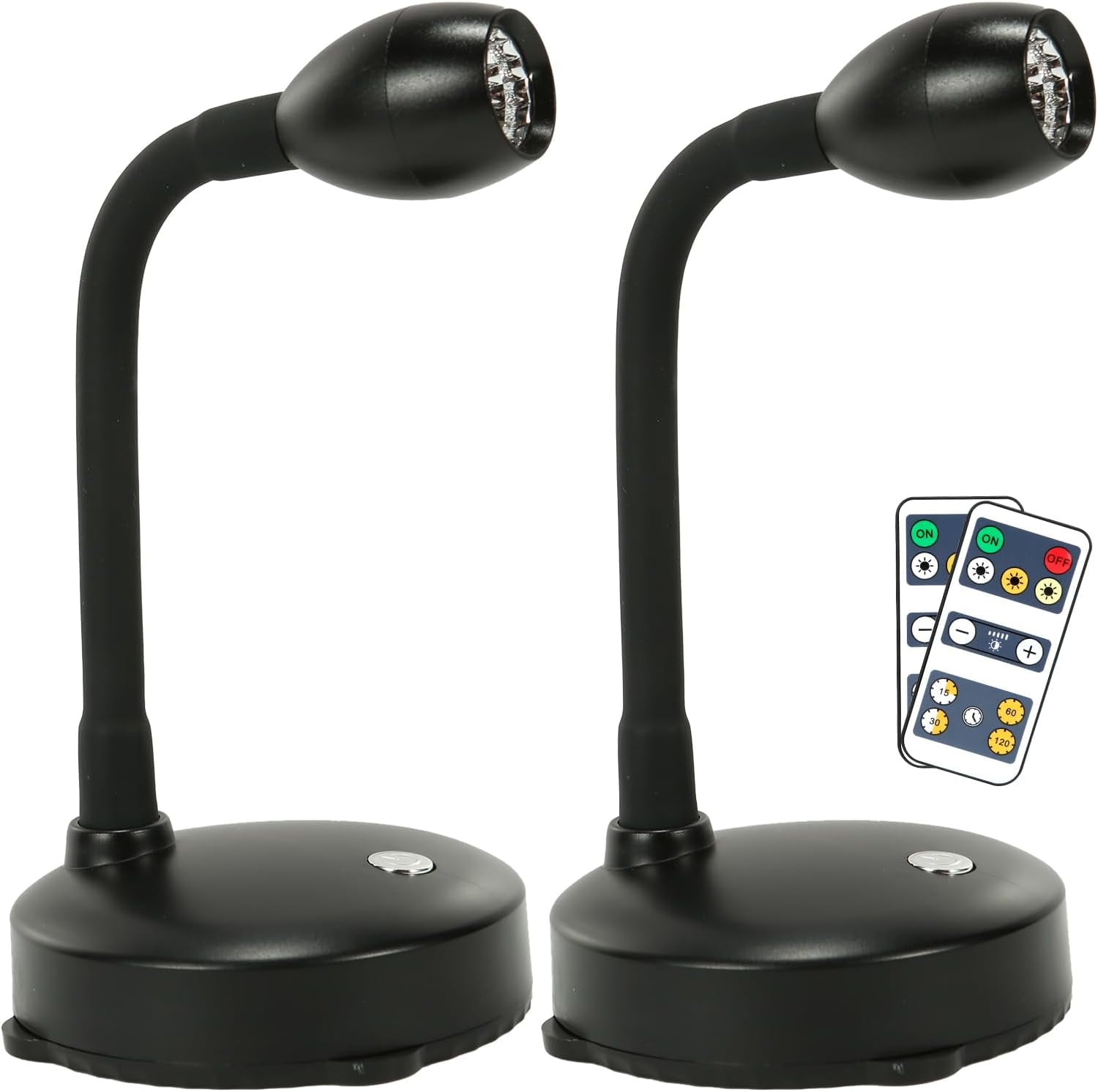 dxynlg Battery Operated Spotlights Cordless Picture Light Dimmable ...