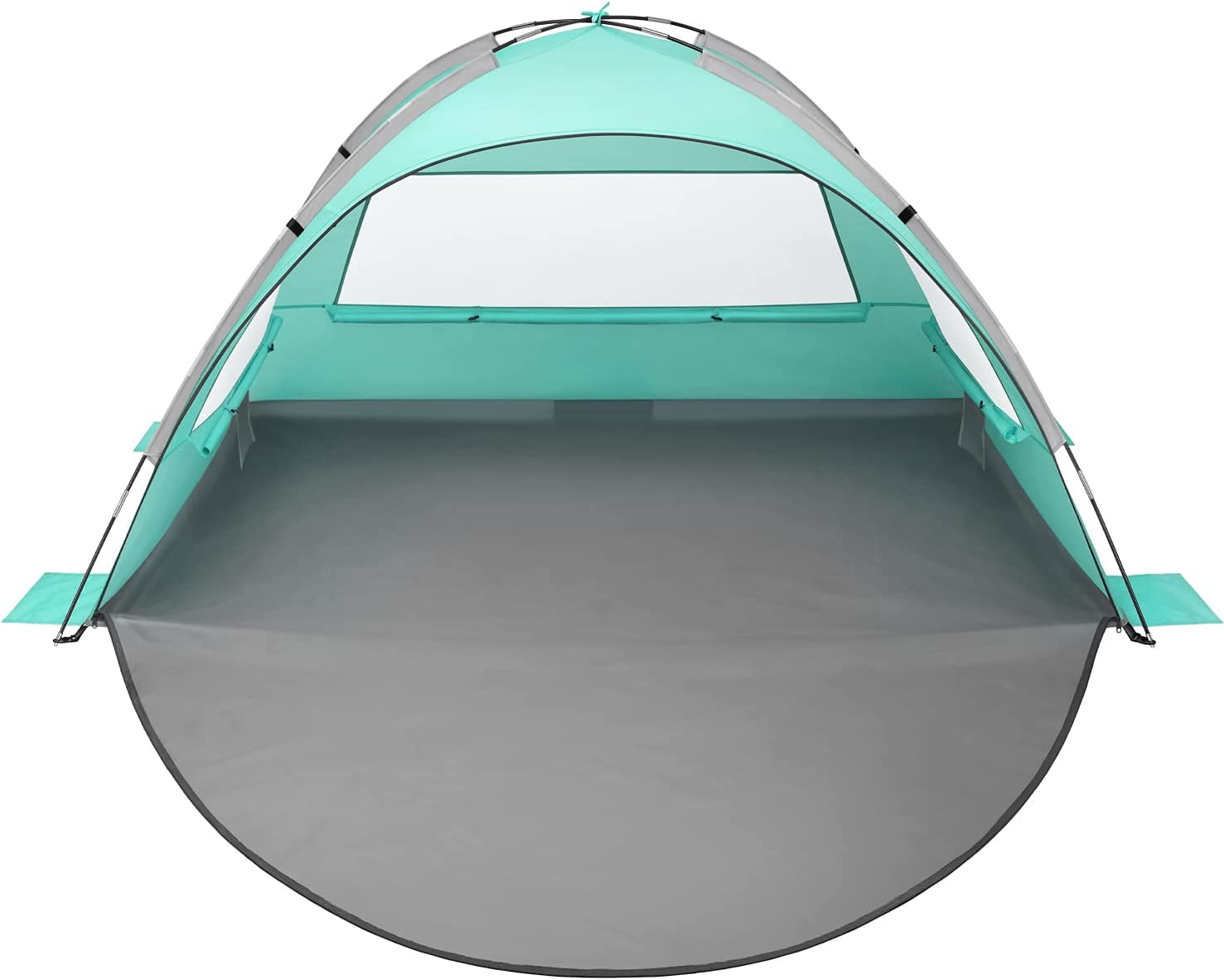 dxynlg Beach Tent 2-3 Person Portable Sun Shade Shelter UV Extended ...