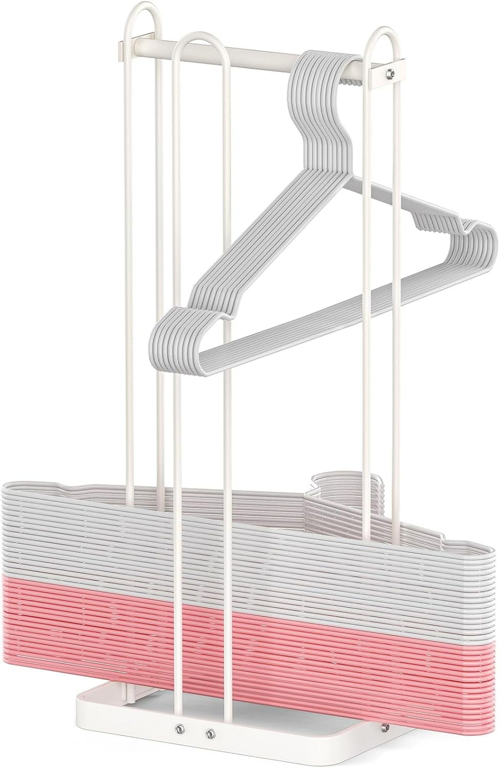 dxynlg Hanger Organizer Stacker Storage Rack - Clothes Hanger Holder ...