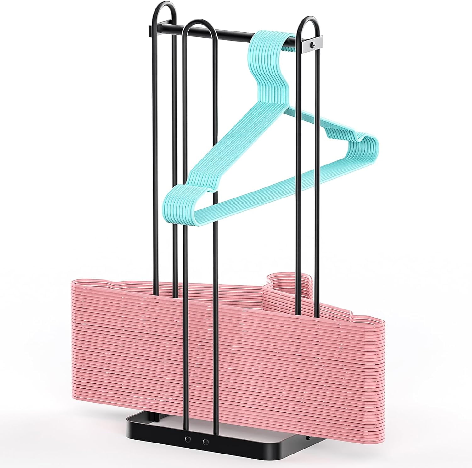 dxynlg Hanger Organizer Stacker Storage Rack - Clothes Hanger Holder ...