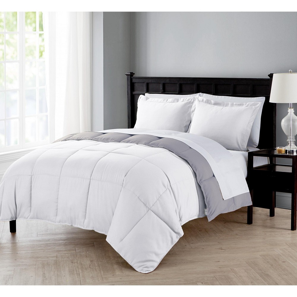 dxynlg Living Goose Down Alternative Bed in a Bag Complete Comforter ...