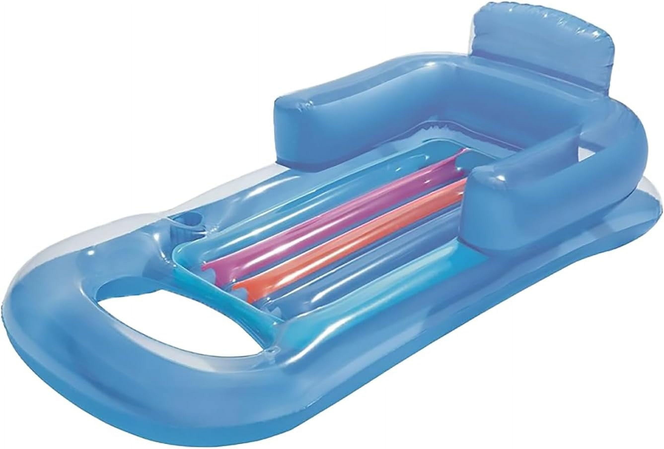 dxynlg Premium Recliner Pool Lounger Float Tanning Pool Float with ...