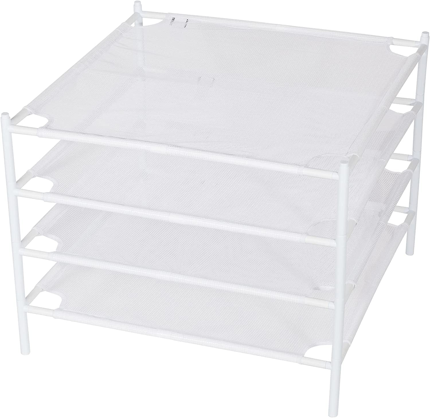 Sweater Drying Rack, 4-Layer Stackable Flat Clothes Drying Rack ...