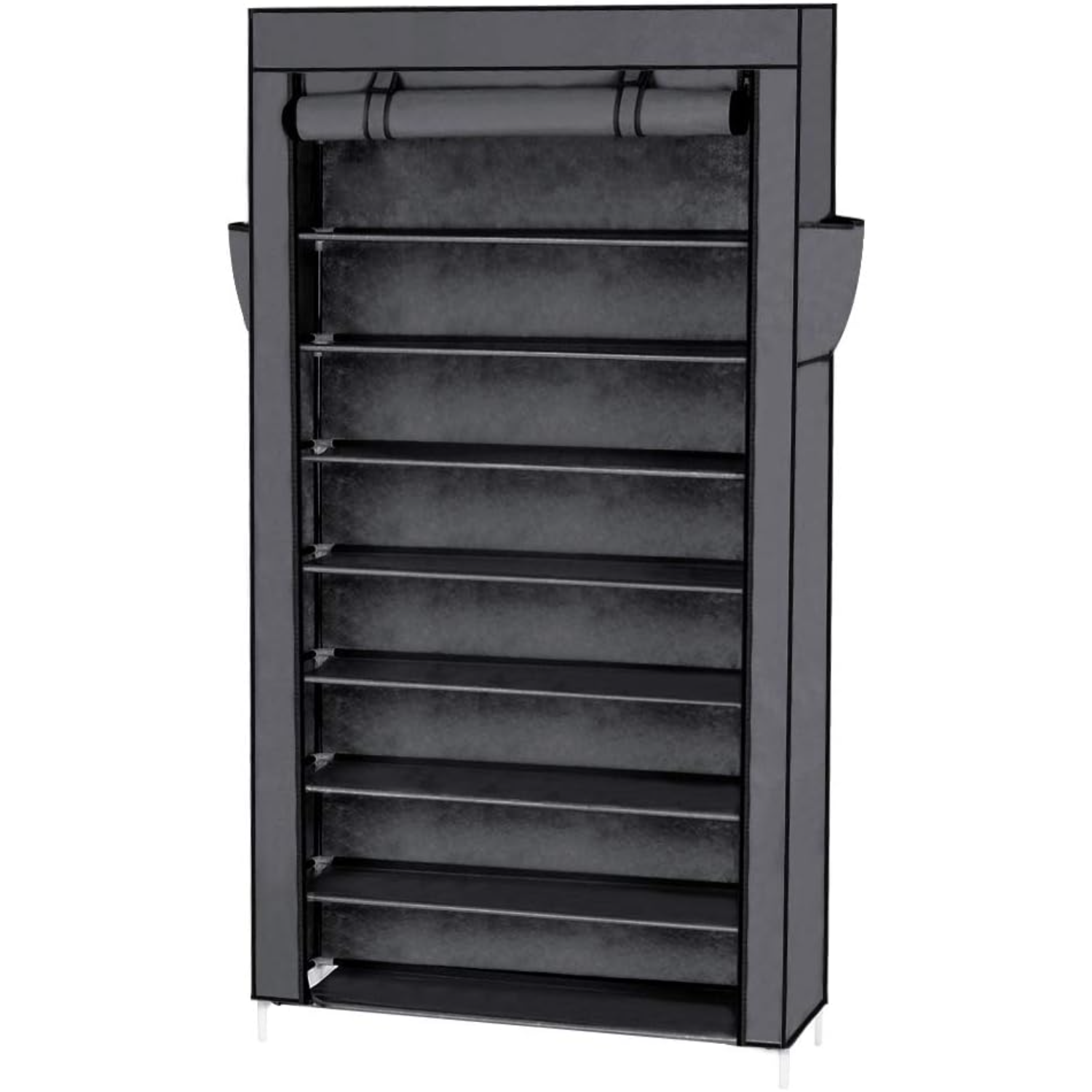 dxynlzq 10 Tiers Combination Style Shoe Cabinet Portable Shoe Rack ...
