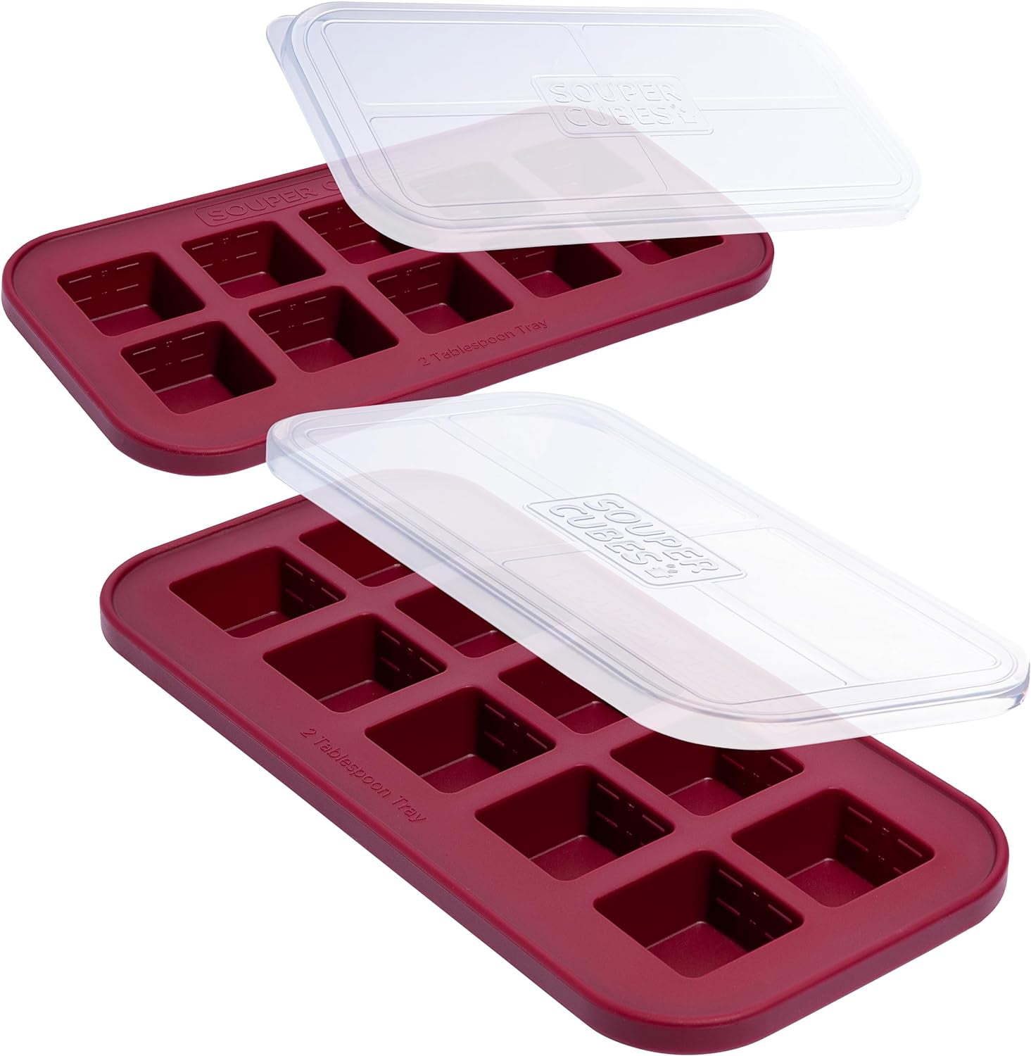 dxynlzq 2 Tbsp. Silicone Freezer Molds - Perfect for Storing Garlic ...