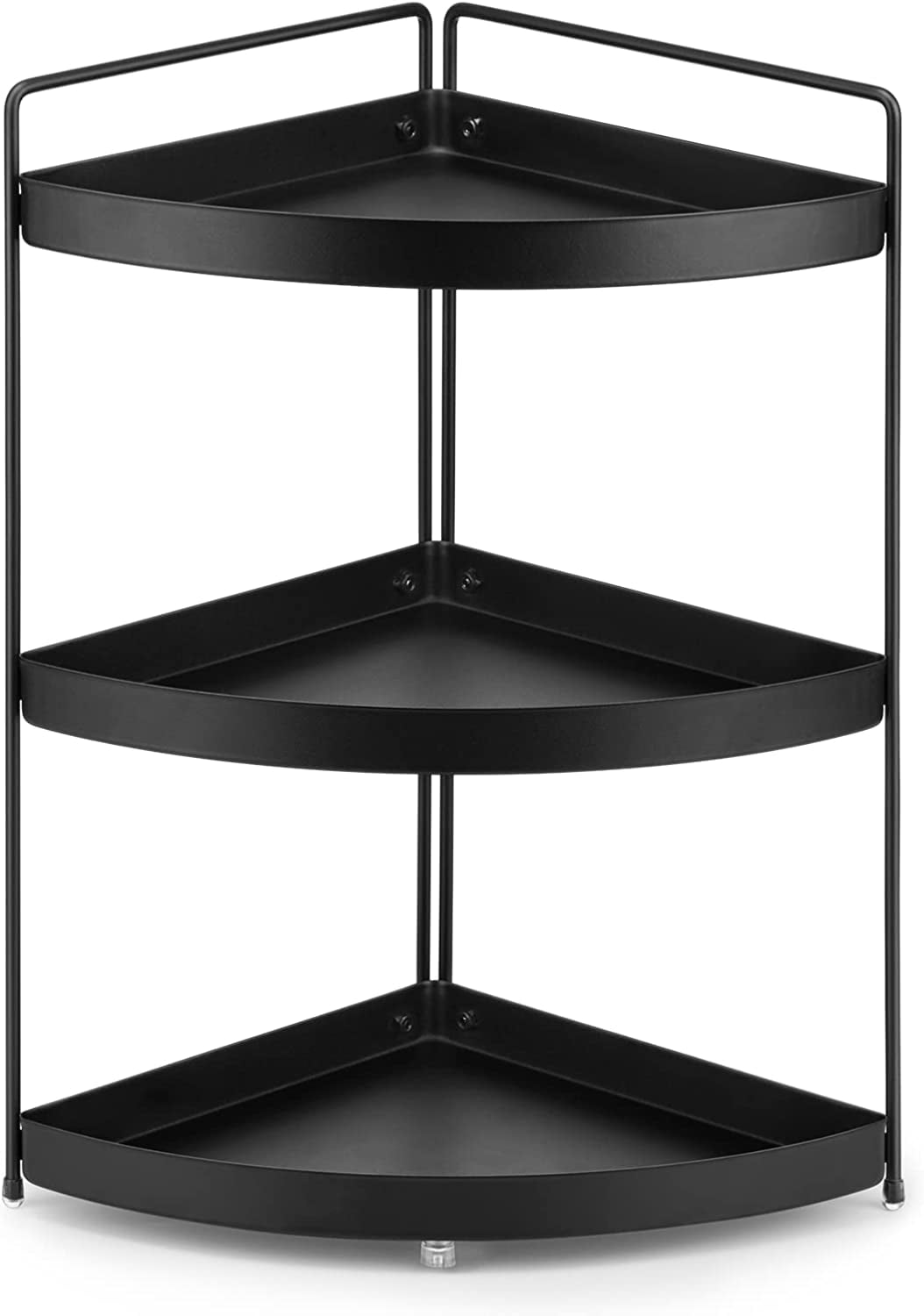dxynlzq 2 Tier Corner Shelf Rack Kitchen Counter Cabinet Bathroom ...
