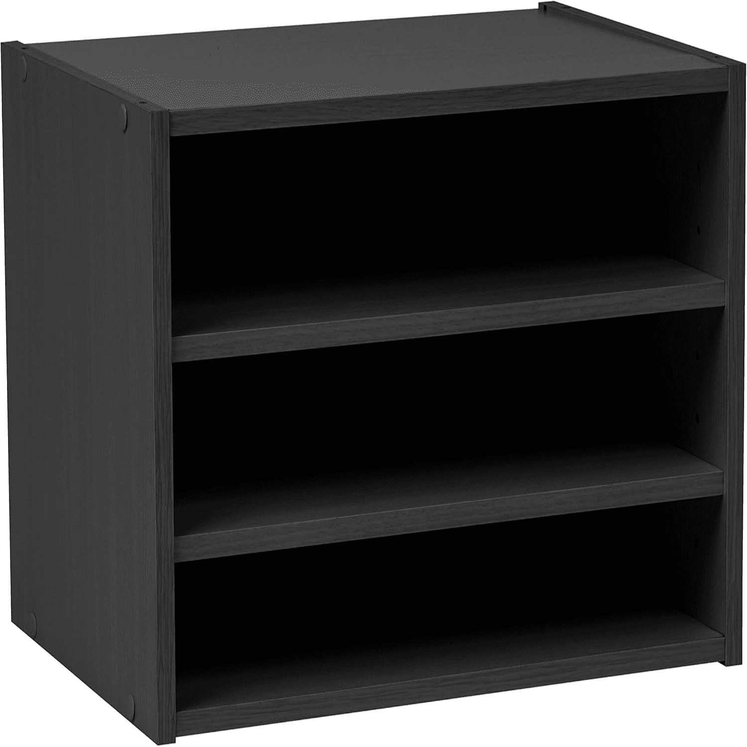 dxynlzq 3-Shelves Modular Wood Stackable Storage Easy Assembly ...