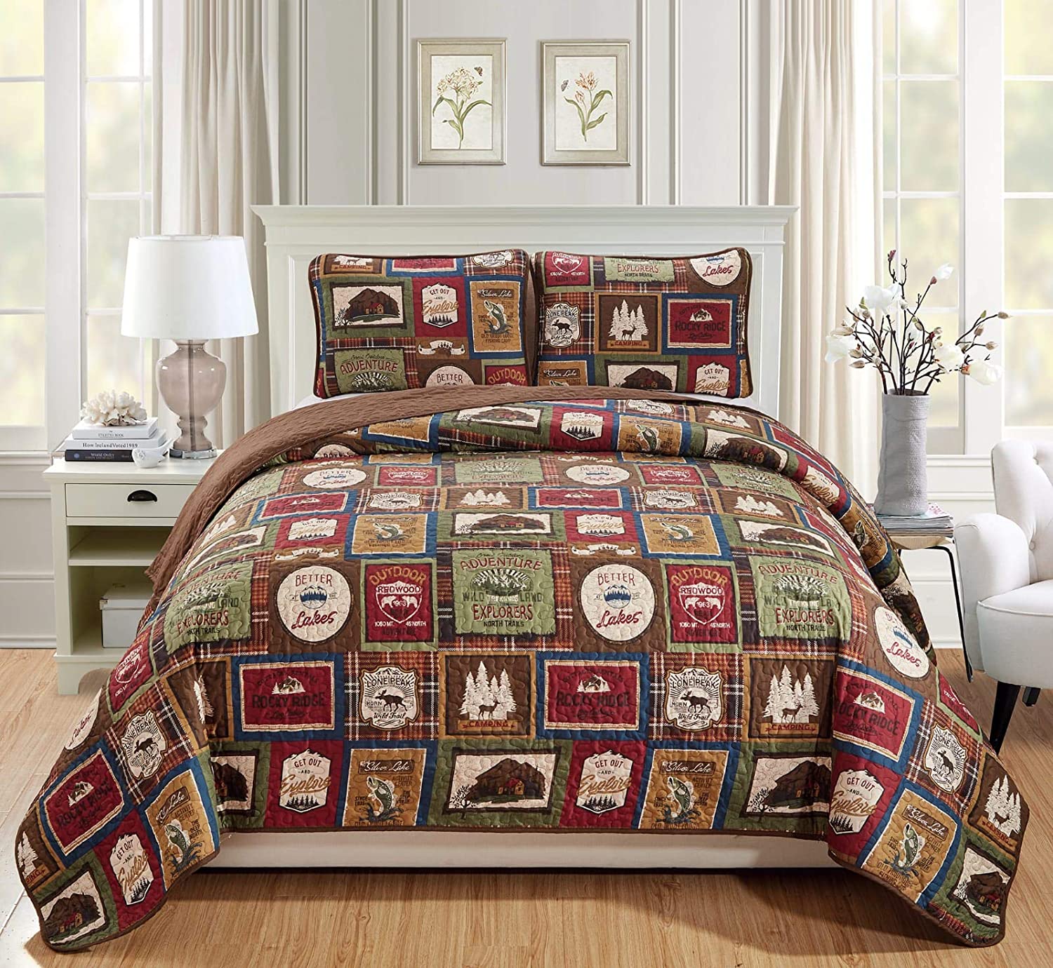 dxynlzq 4 Less Southwestern Great Outdoors Wilderness Cabin Lodge and ...