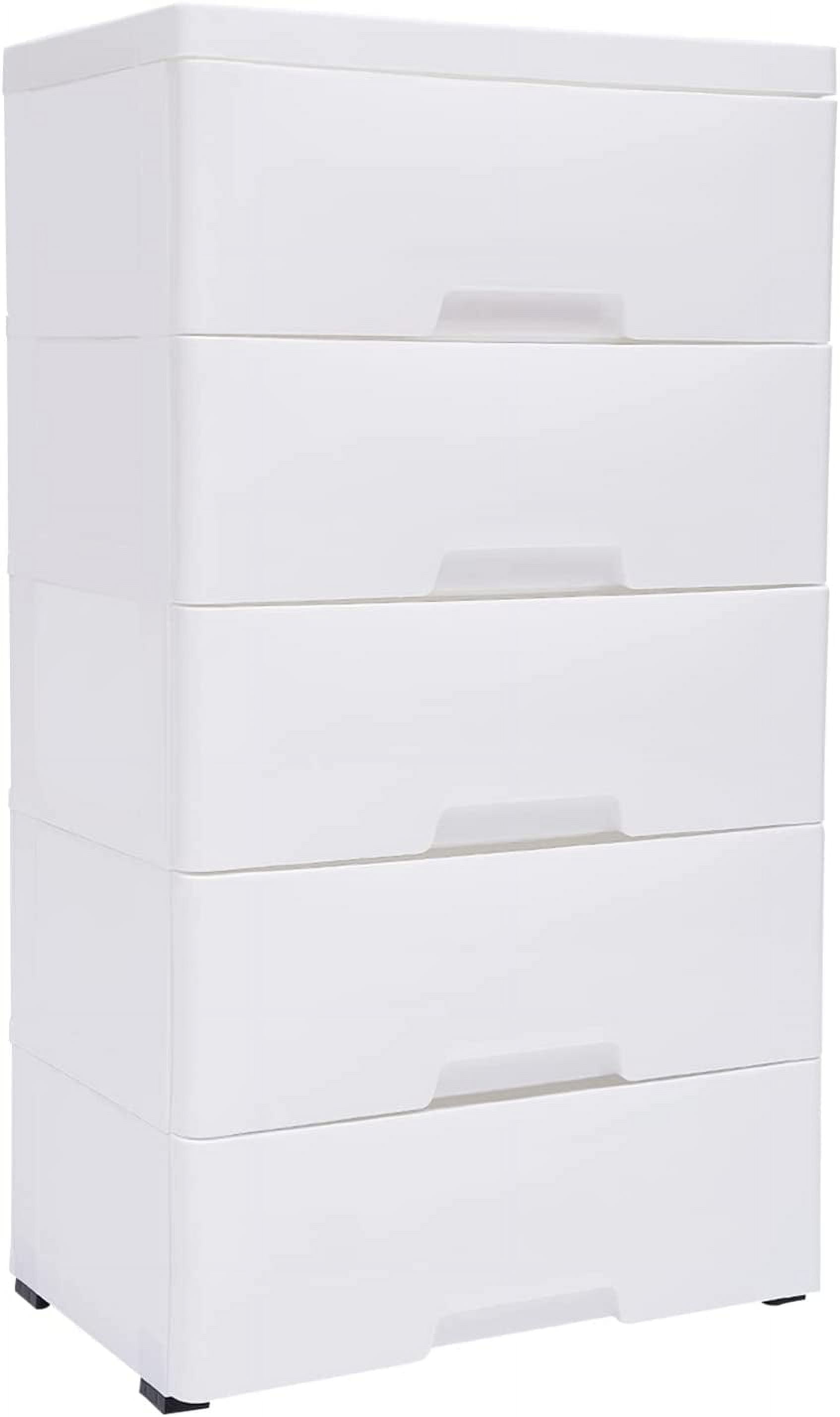 dxynlzq 5 Drawer Chest Dresser Bedroom Stackable Vertical Clothes ...