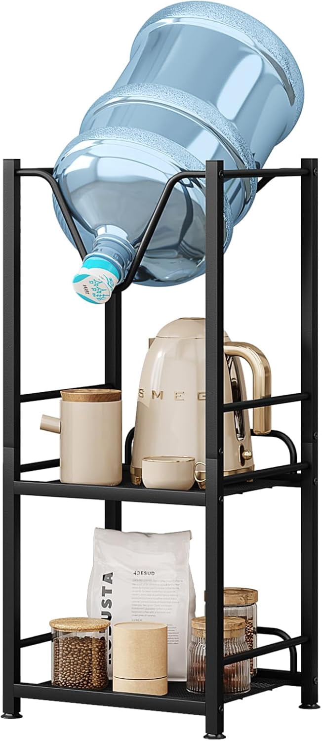 dxynlzq 5 Gallon Water Jug Holder Bottle Organizer 3-Tiers Water ...