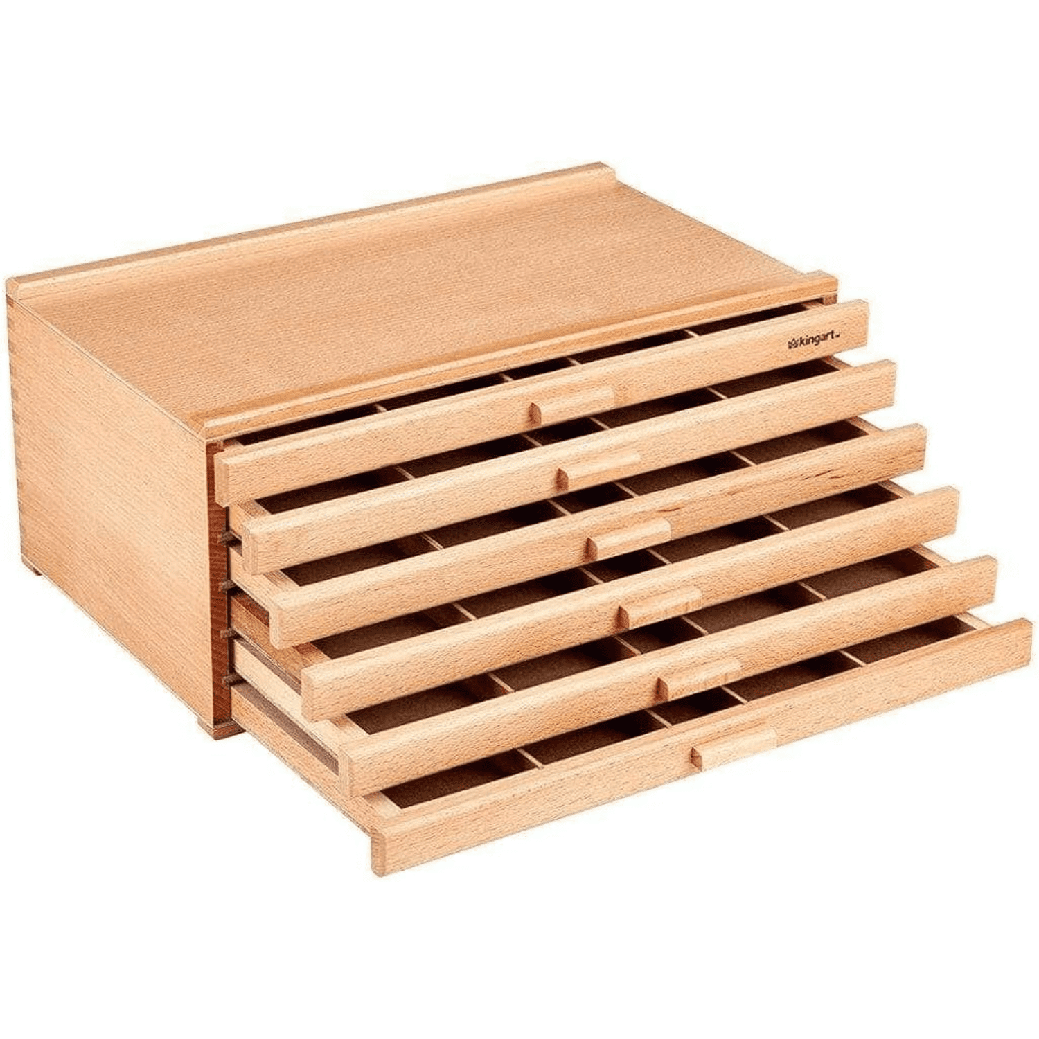 dxynlzq 723N Wood 6-Drawer Artist SUPPLY STORAGE 15-3/4\u201D W x 10 ...