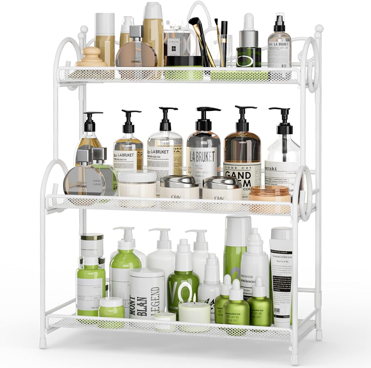 dxynlzq Bathroom Organizer Shelf Countertop - Kitchen Counter Organizer ...