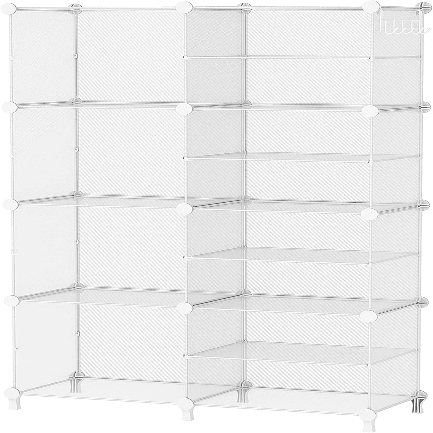 dxynlzq Closet Organizer 8 Cube Storage Shelves Portable Closet Clothes ...