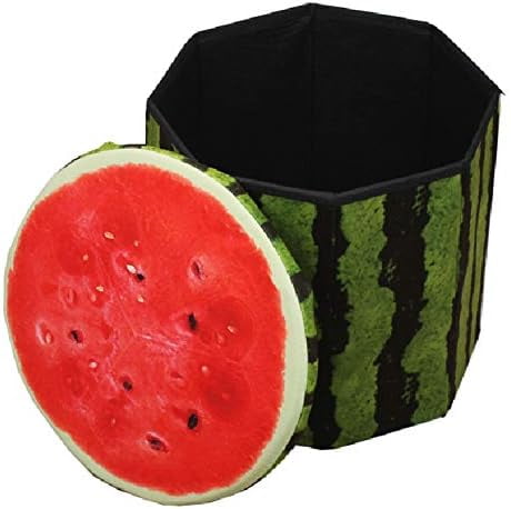 dxynlzq Creative Home 14x14 Inch Fruit Storage Stool Ottoman Cute ...