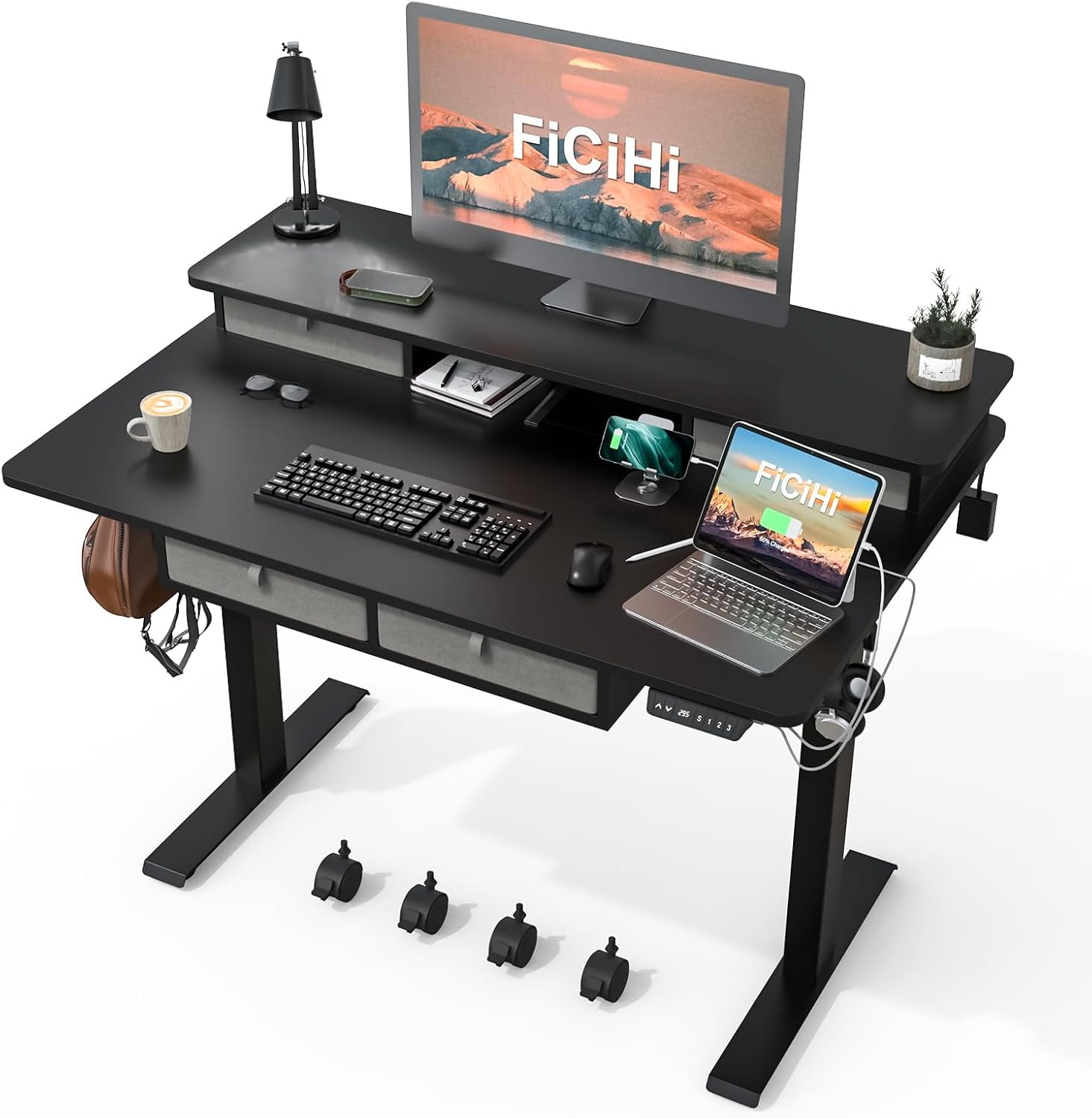 dxynlzq Electric Standing USB /C Charging Port Electric Height ...