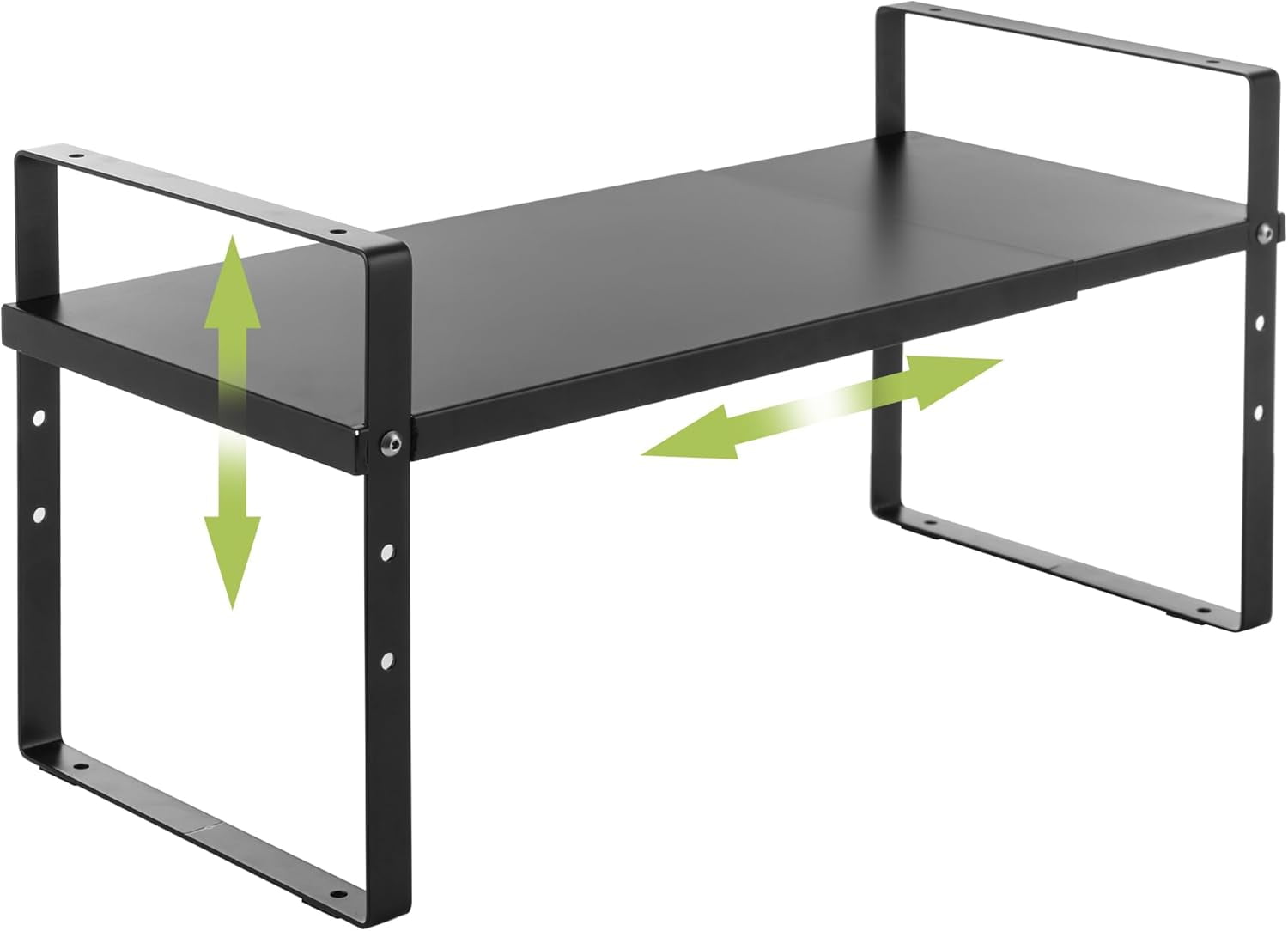 dxynlzq Expandable Cabinet Shelf Organizer Rack Stackable Kitchen ...