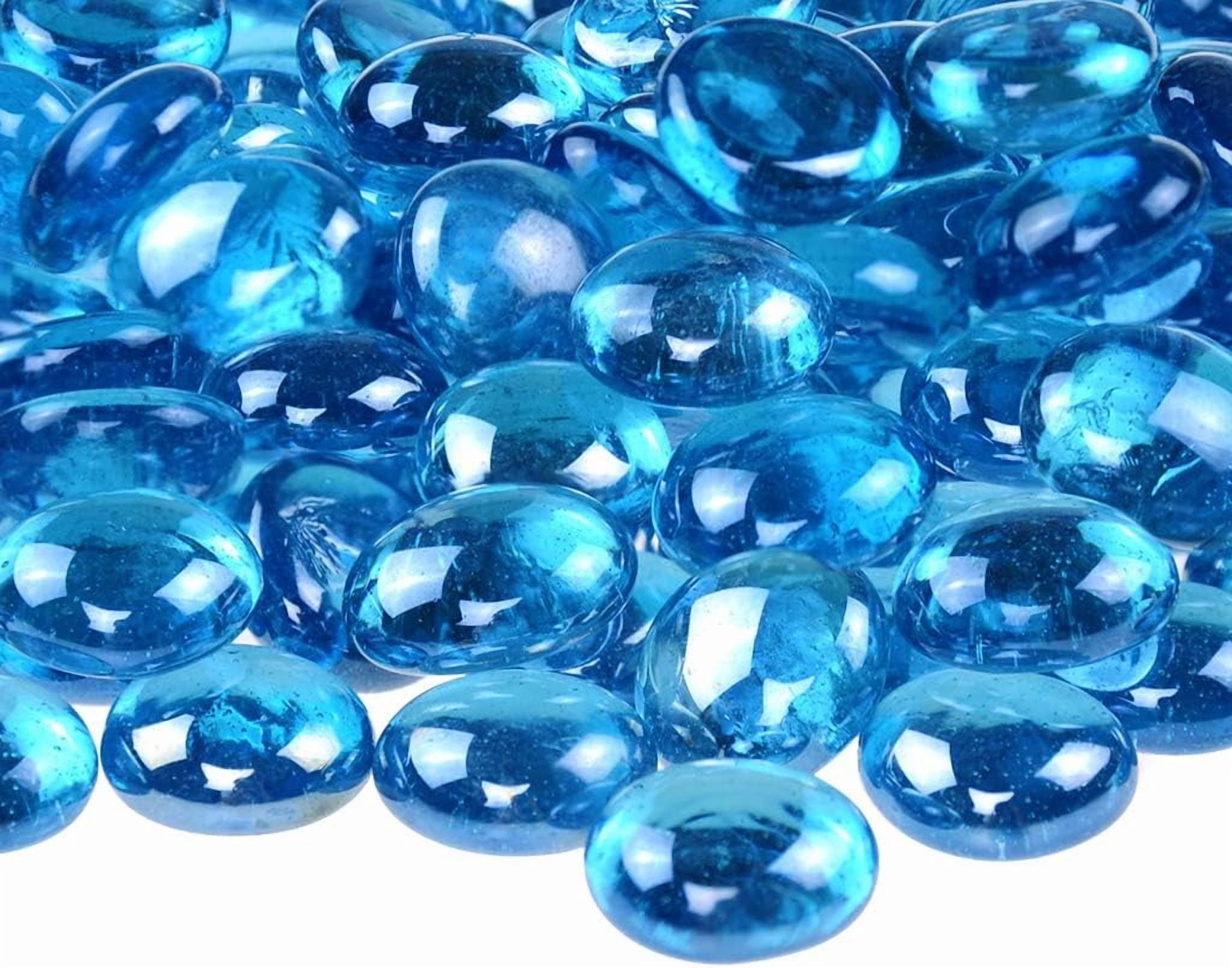 dxynlzq Flat Gems/Marbles/Stones/Beads for Vase Filler Table Scatter ...