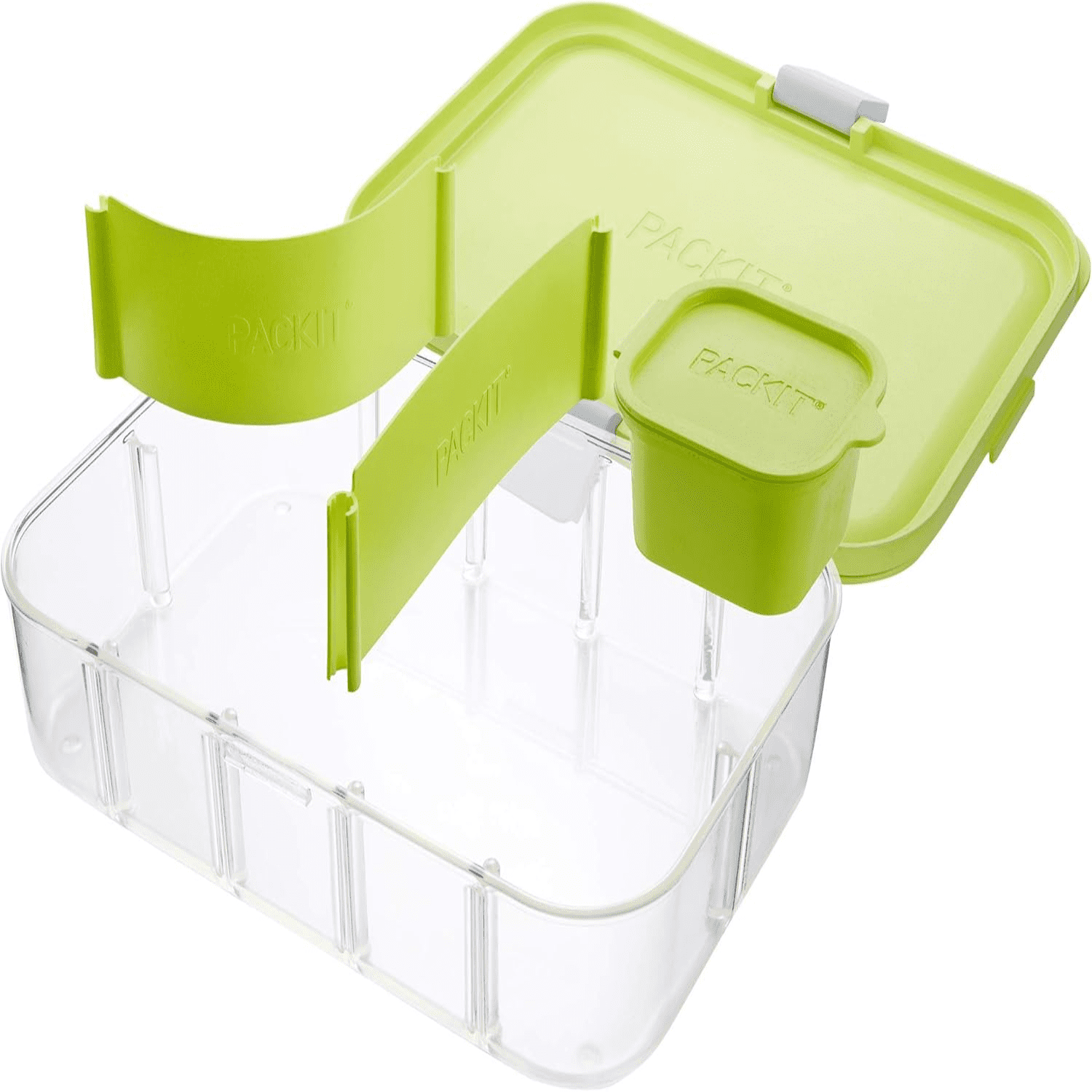 dxynlzq Flex Bento Food Storage Container Lime Punch Shatterproof ...