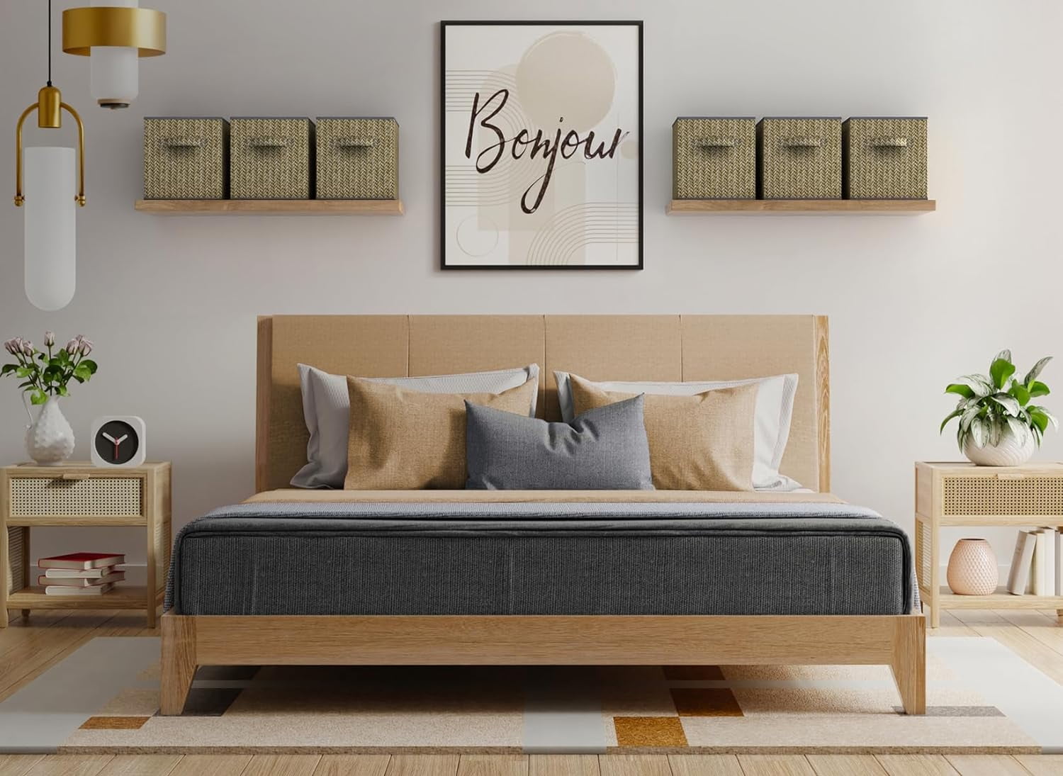 dxynlzq HCOCM Foldable Storage Bins - 11 Inch Sturdy Collapsible Fabric ...