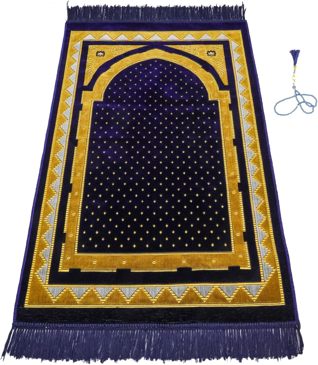 dxynlzq HIOPTY Muslim Prayer Rug Soft Plush Thin Islamic Prayer Mat ...
