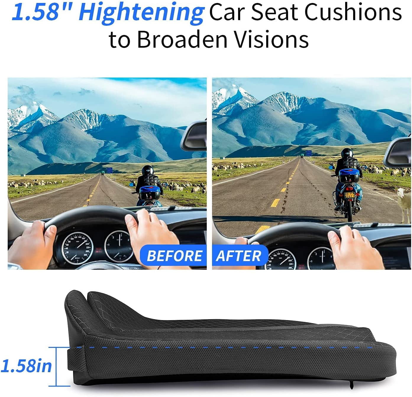 dxynlzq HIPOTY Car Seat Cushion for Car and Truck Driver Seat Office ...