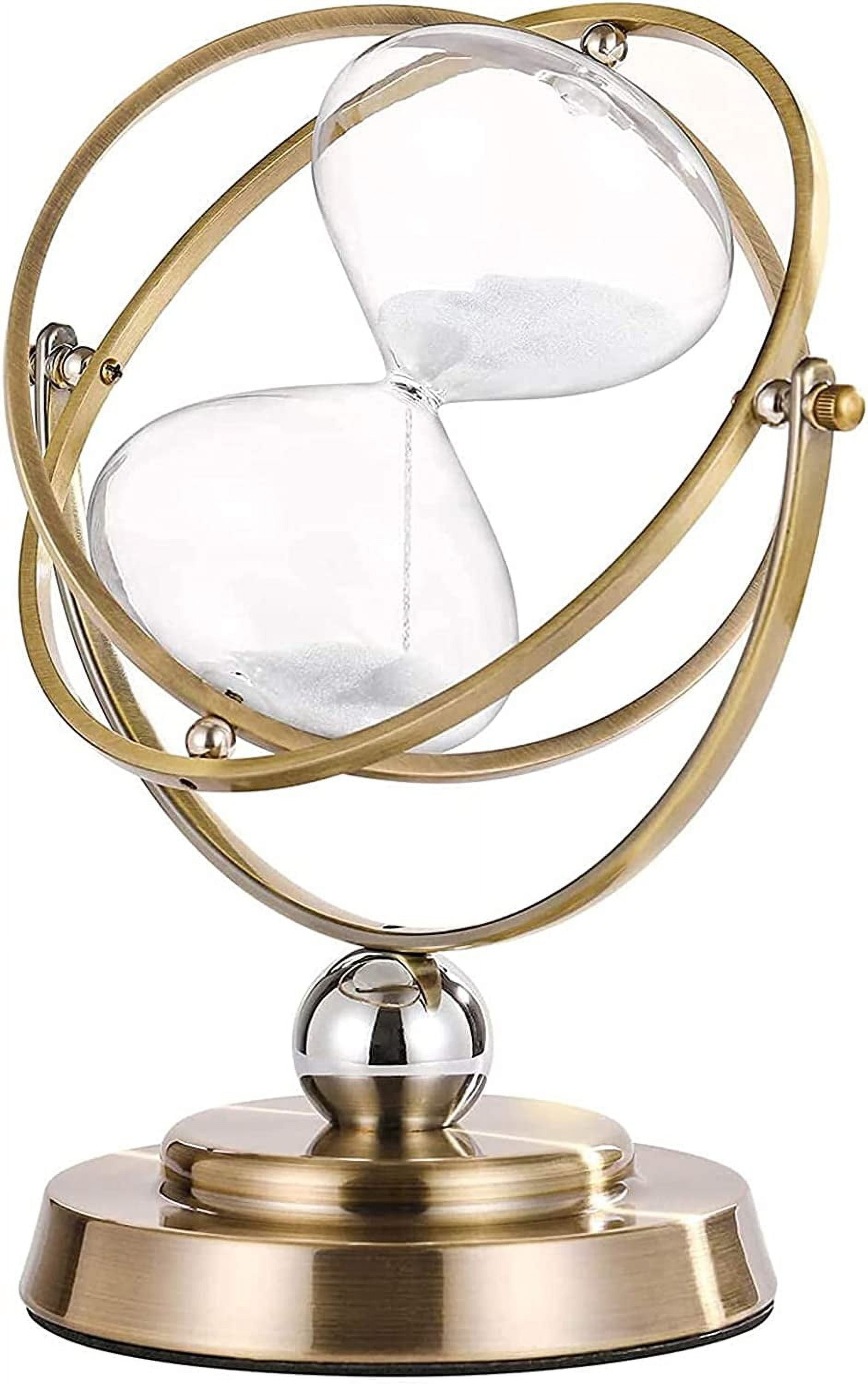dxynlzq Hourglass Sand Timer Hourglass Timer 60 Minutes Large Metal 720 ...