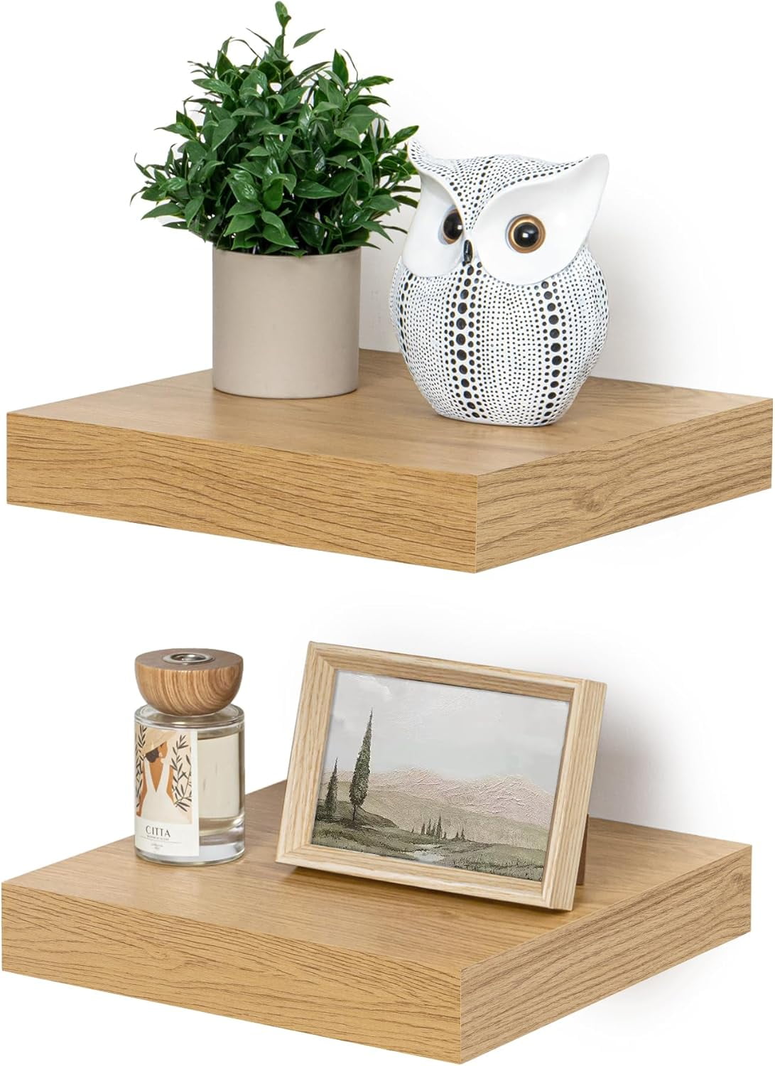 dxynlzq JKLCH LTKIF 16 Inch Floating Shelf Floating Book Shelf for Wall ...