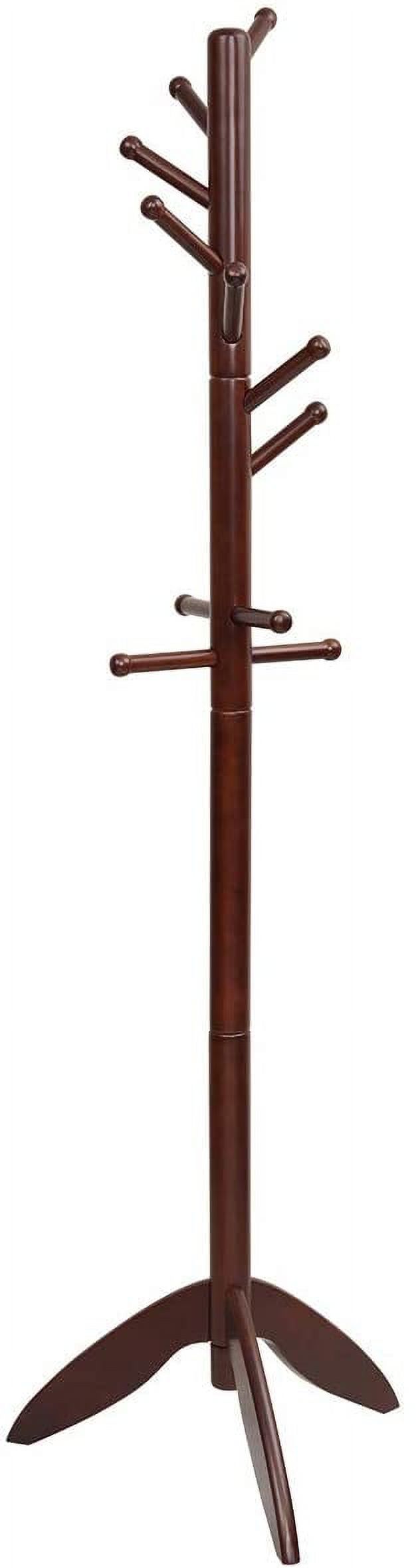 dxynlzq JKLCH LTKIF Wood Tree Freestanding Entryway Coat Stand with 11 ...