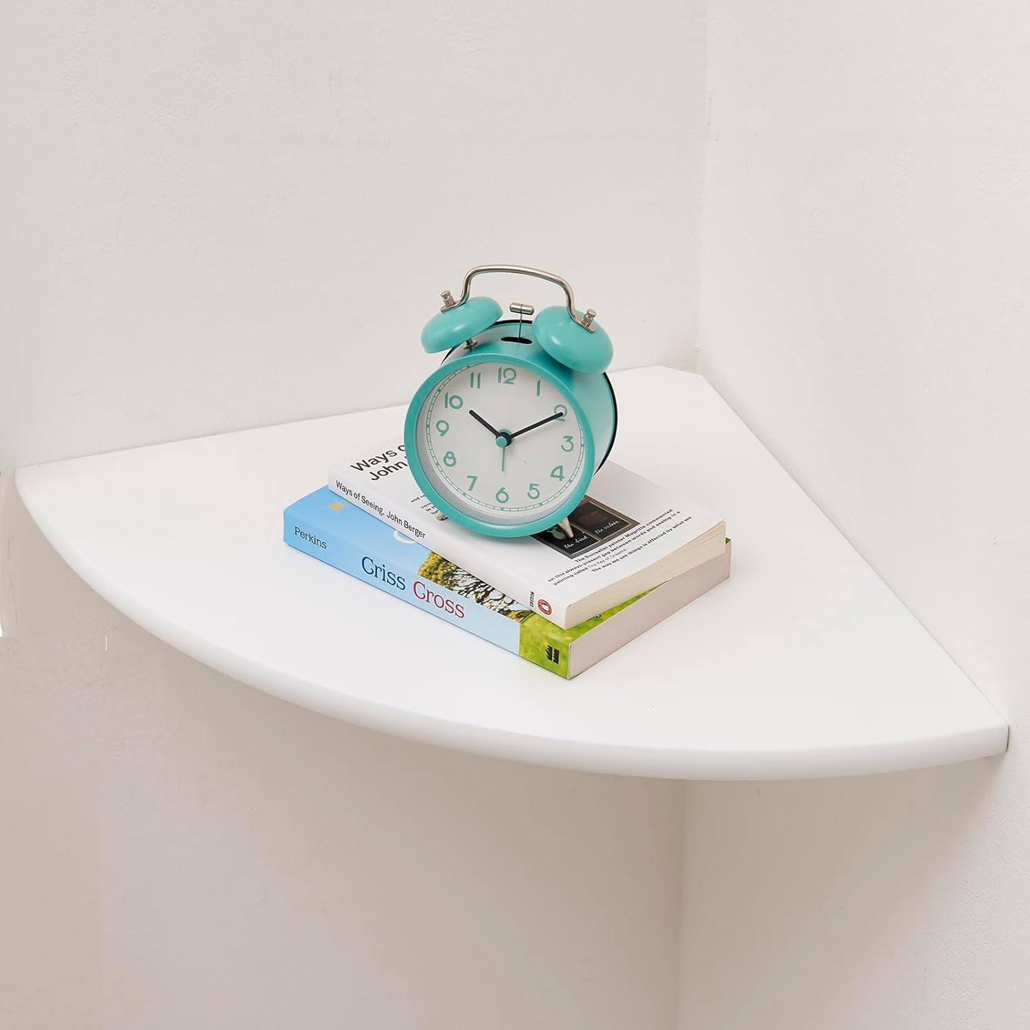 dxynlzq KFHDMCV KFHDMCV Corner Shelf Solid Oak Wood Floating Corner ...