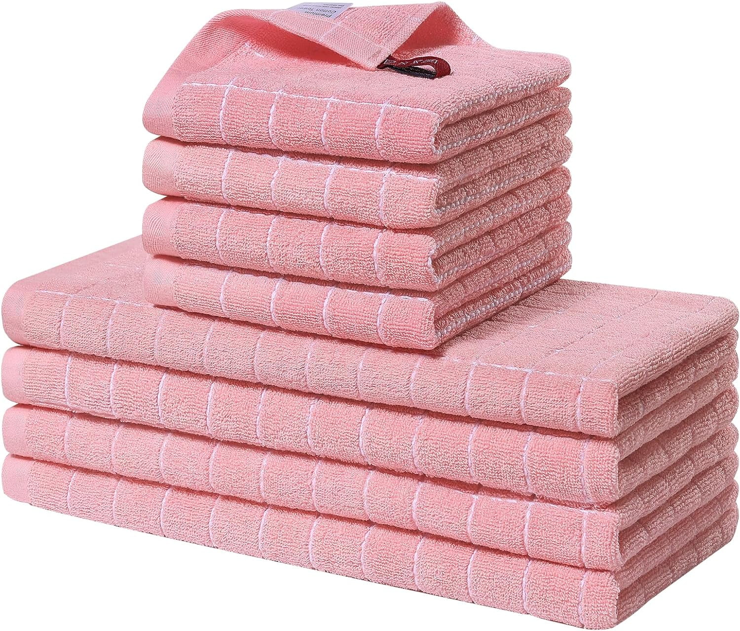 dxynlzq Kitchen Towels and Dishcloths Set 12 x 12 and 13 x 28 Inches ...