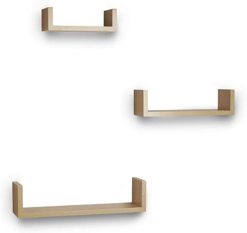 dxynlzq . Laminated MDF Floating \u201CU\u201D Shaped Wall Decor ...