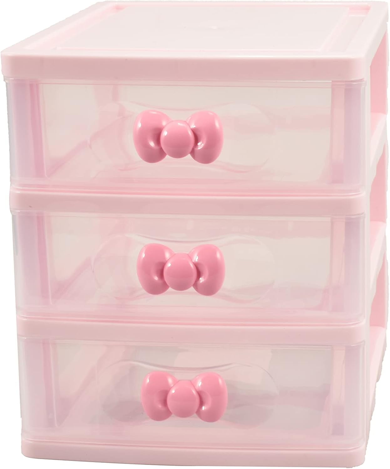 dxynlzq Lovely Pink Mini Receiving Storage Box With Multi-layers And ...