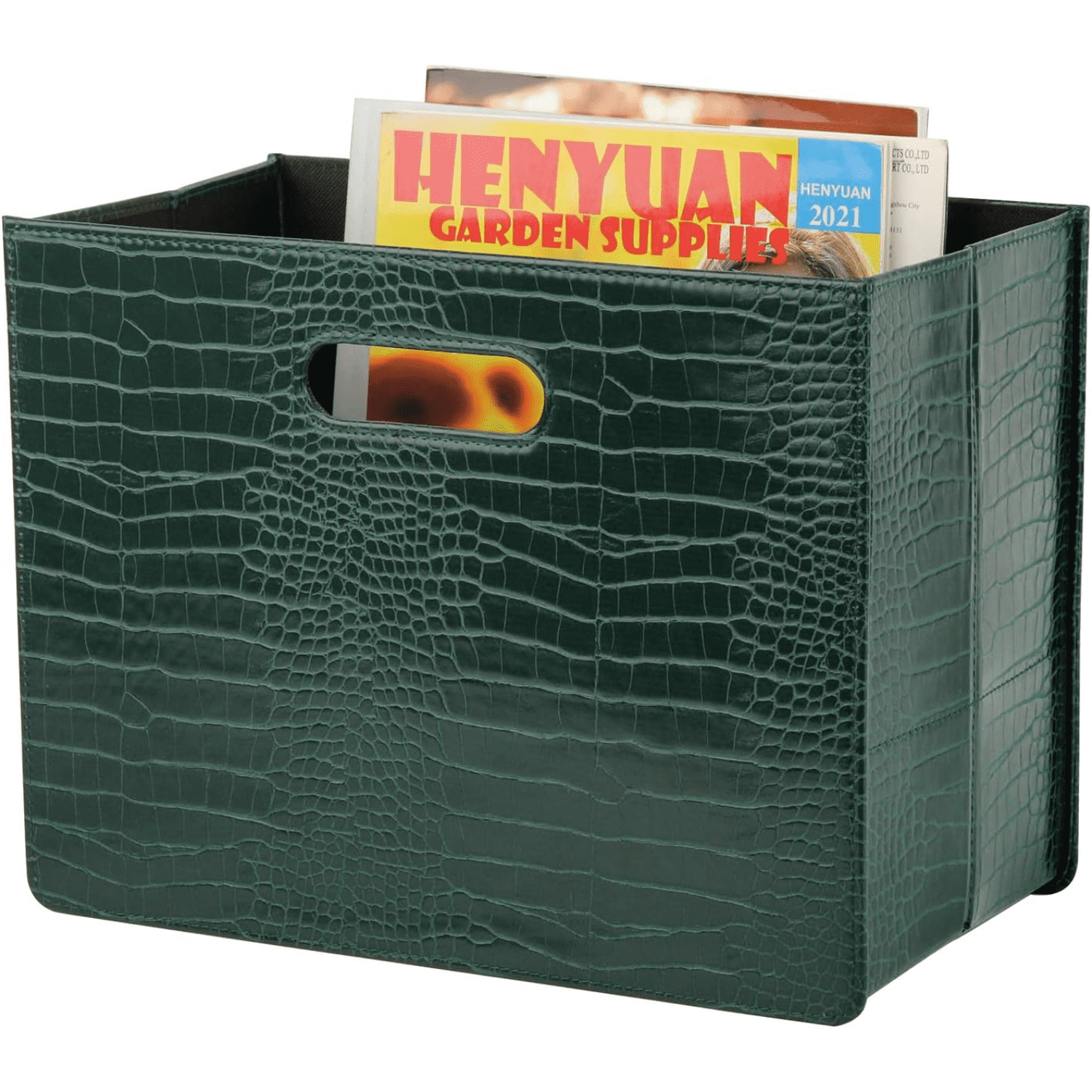 dxynlzq Magazine Basket Holder Foldable Magazine Rack Document File ...