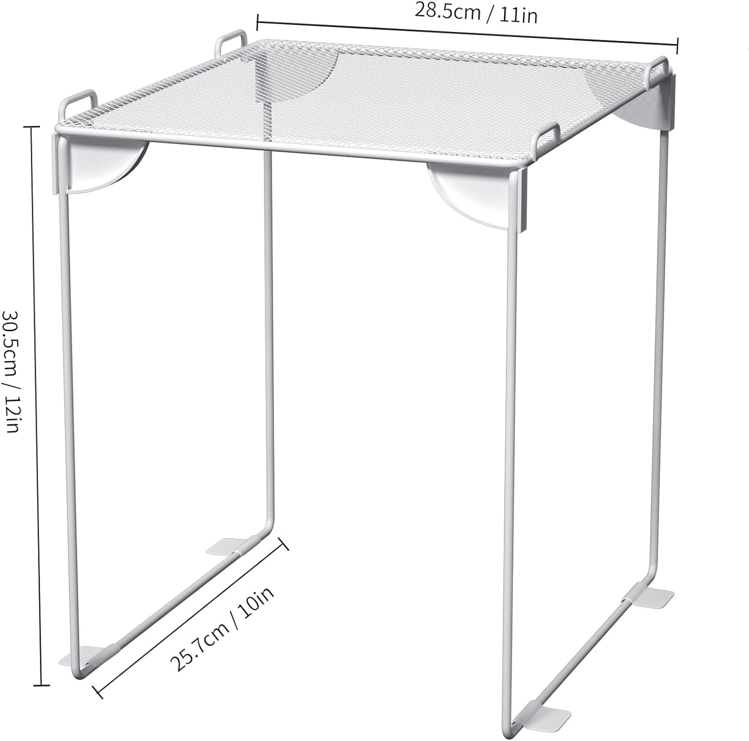 dxynlzq Mesh Locker Shelf Stackable Extra Tall Locker Organizer ...