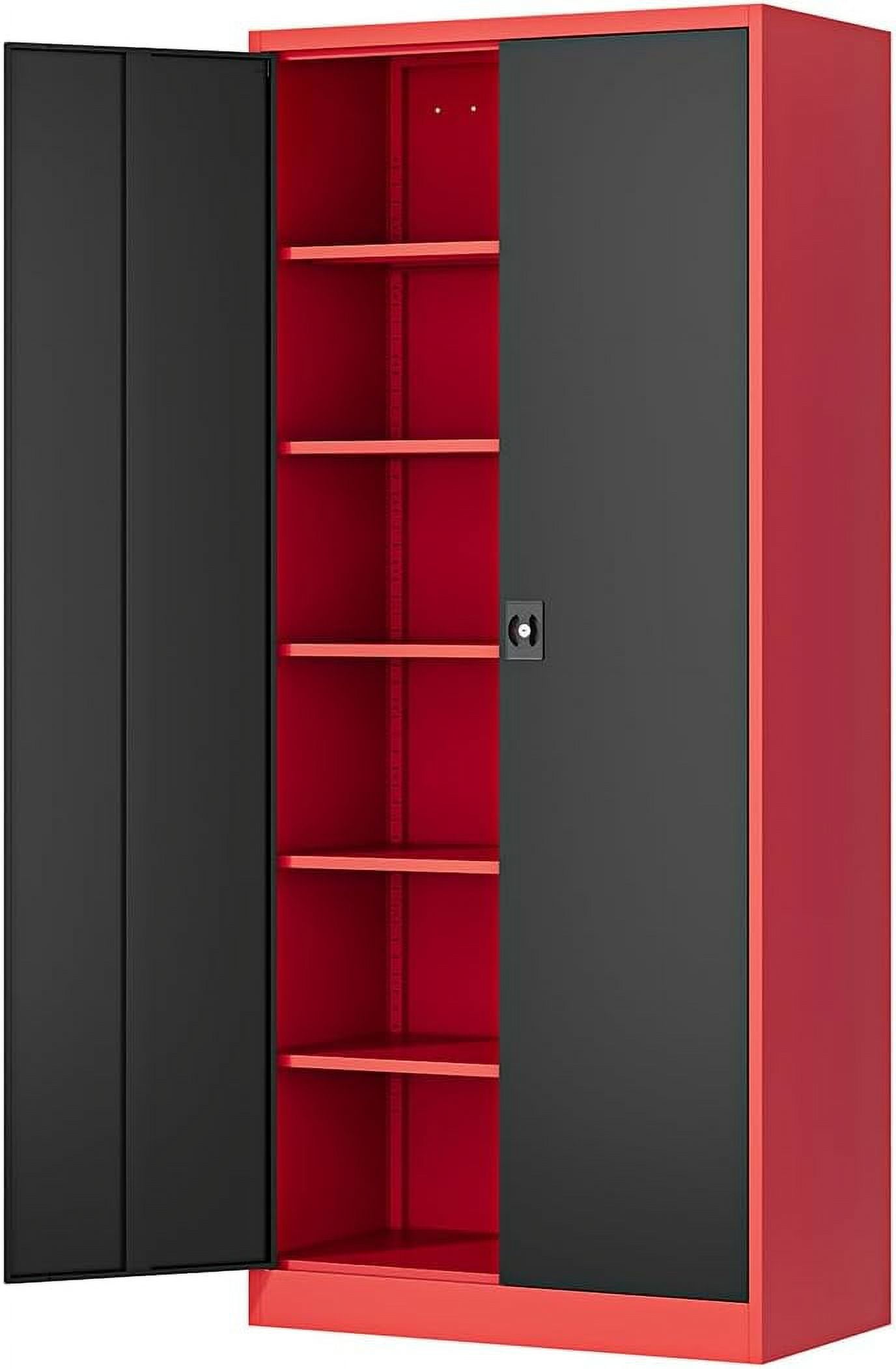 dxynlzq Metal Storage Cabinet-70\u201D Tall Steel File Cabinets with ...