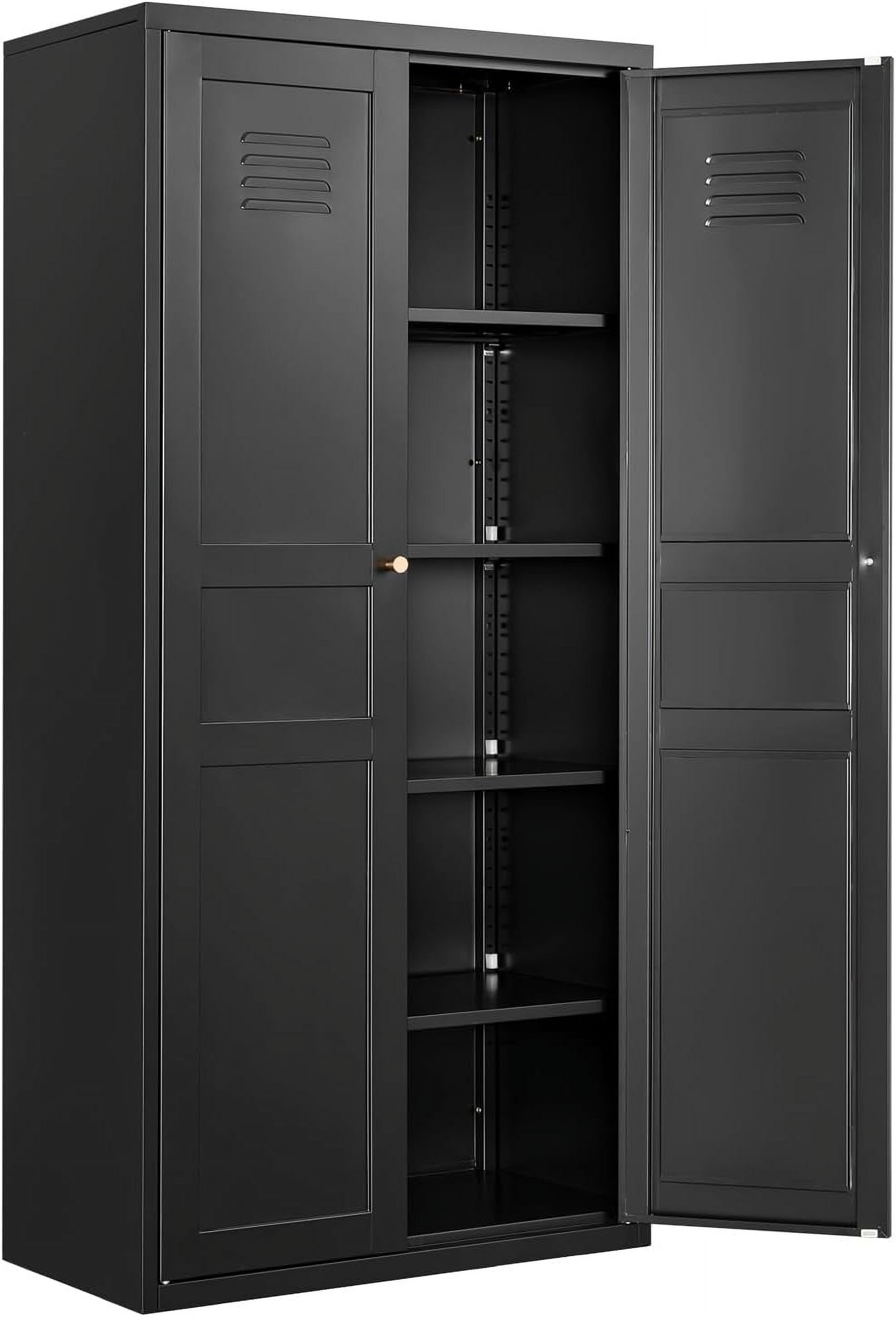 dxynlzq Metal Storage Cabinet-71\u201D Tall Steel File Cabinets with ...