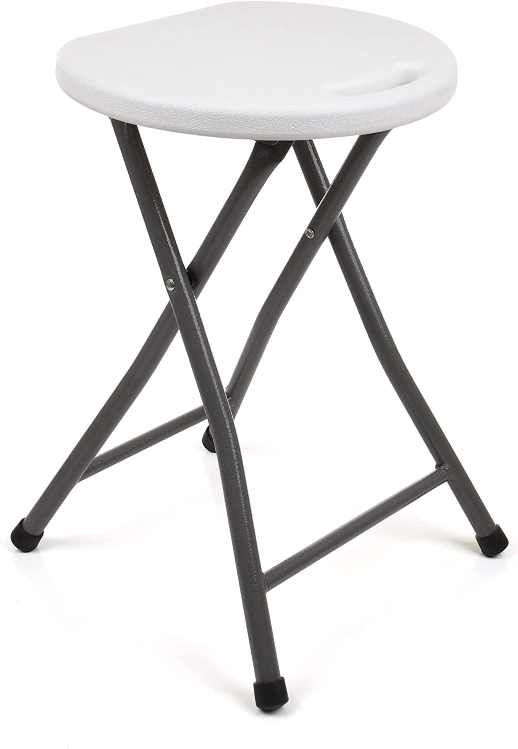 dxynlzq Mintra Metal Folding Stools Heavy-Duty Backless Portable Chairs ...