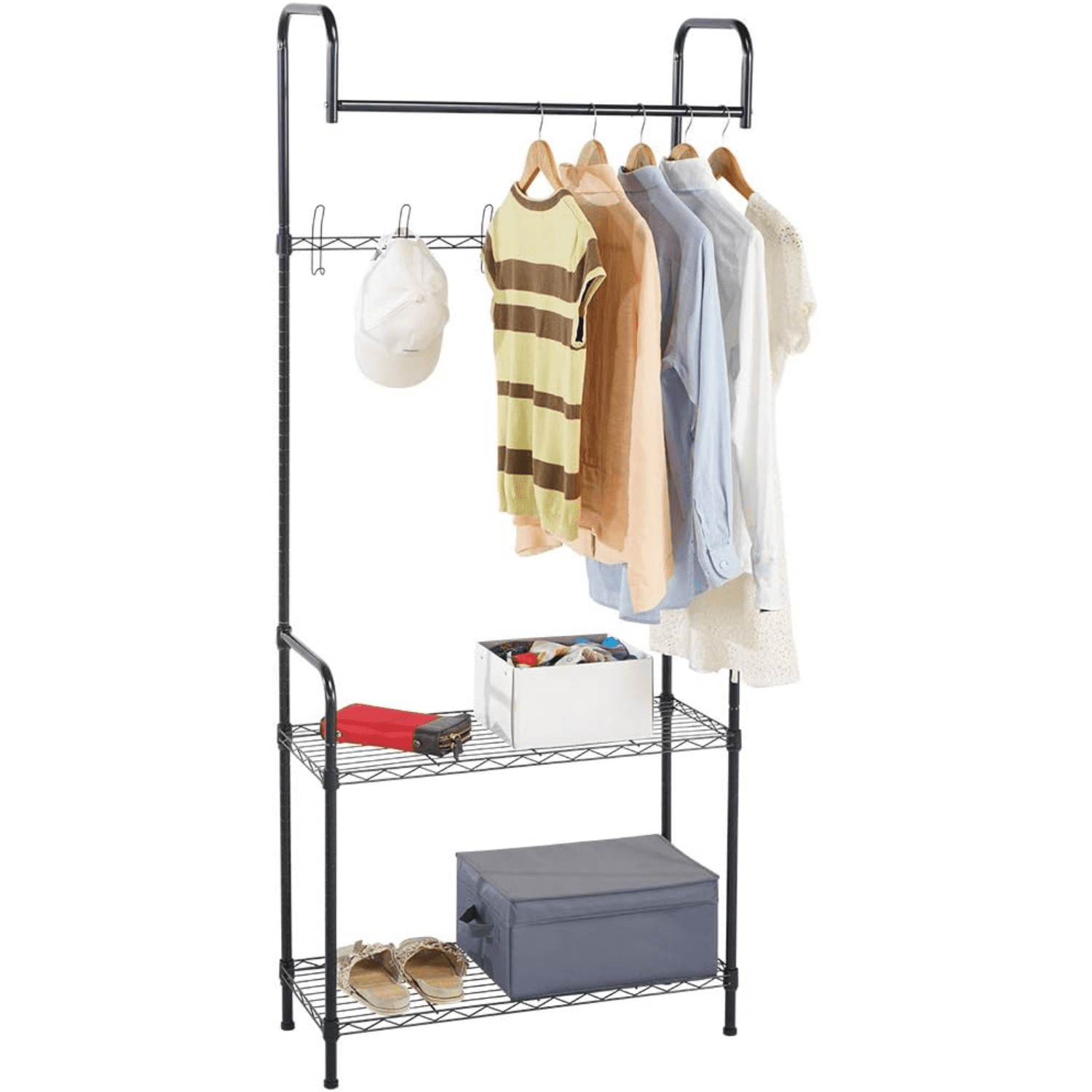dxynlzq Modern Entryway/Mudroom Coat/Hat/Shoe Rack Organizer - Walmart.com