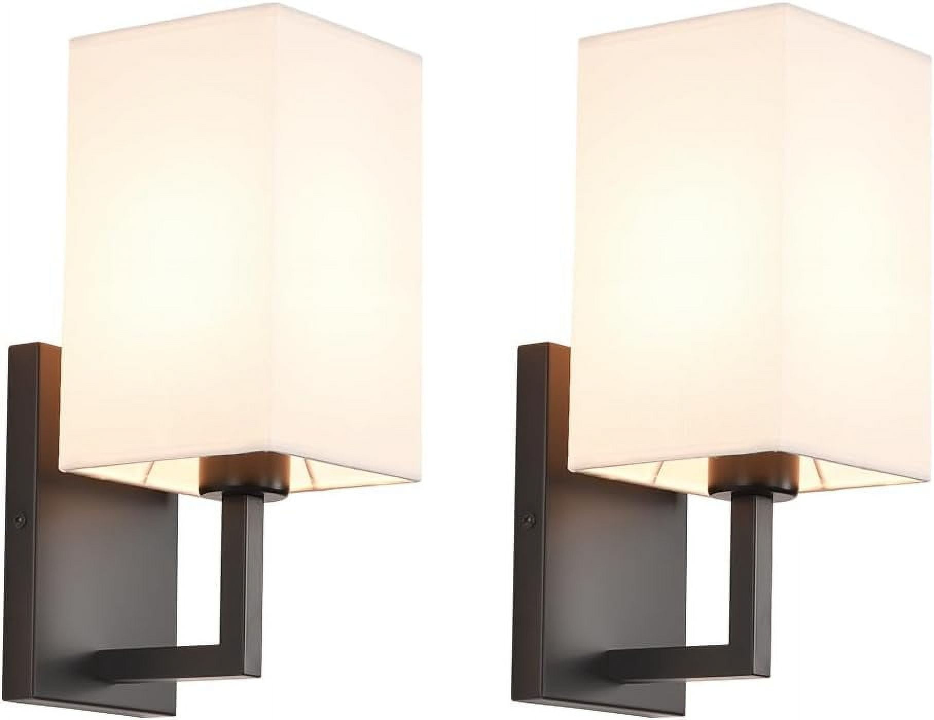dxynlzq Modern Wall Light Fixtures Clear Glass Shade Industrial ...